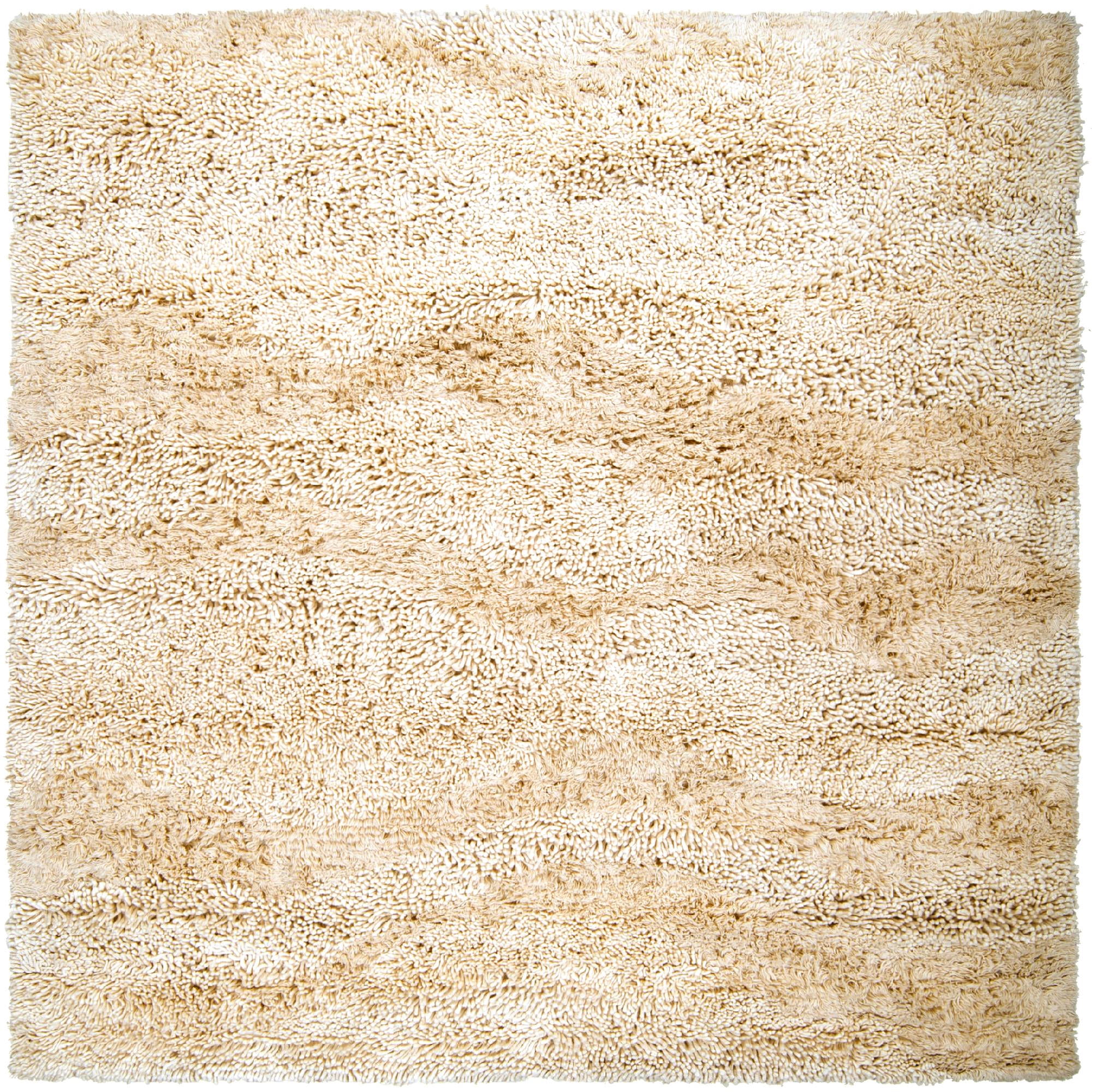 Mark&Day Wool Rugs, 8x8 Bernadette Modern Cream Square Area Rug, Cream ...