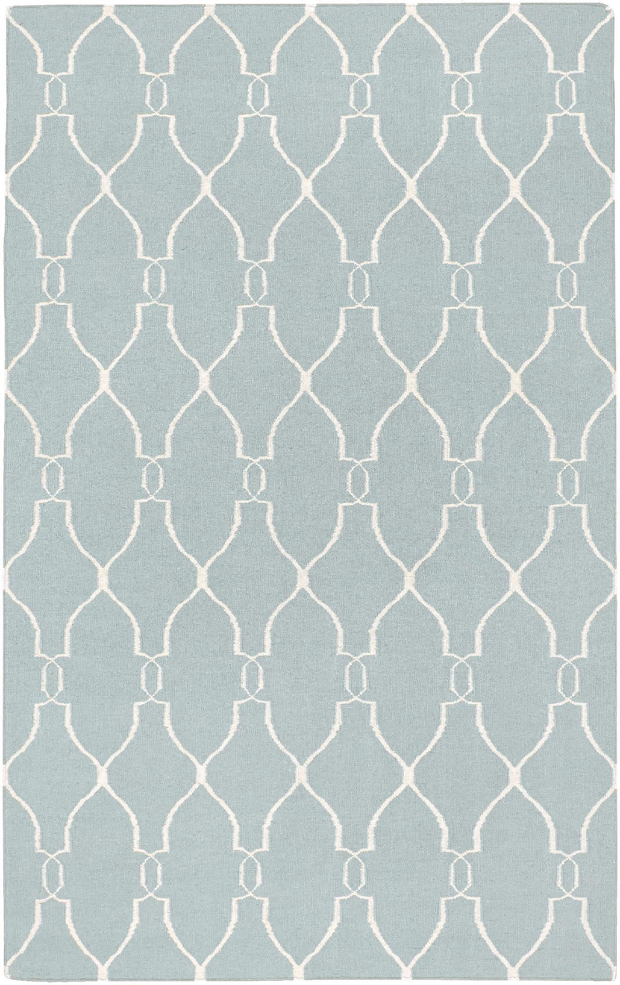 Mark&Day Wool Area Rugs, 9x13 Hendon Modern Bright Blue Area Rug (9' x ...