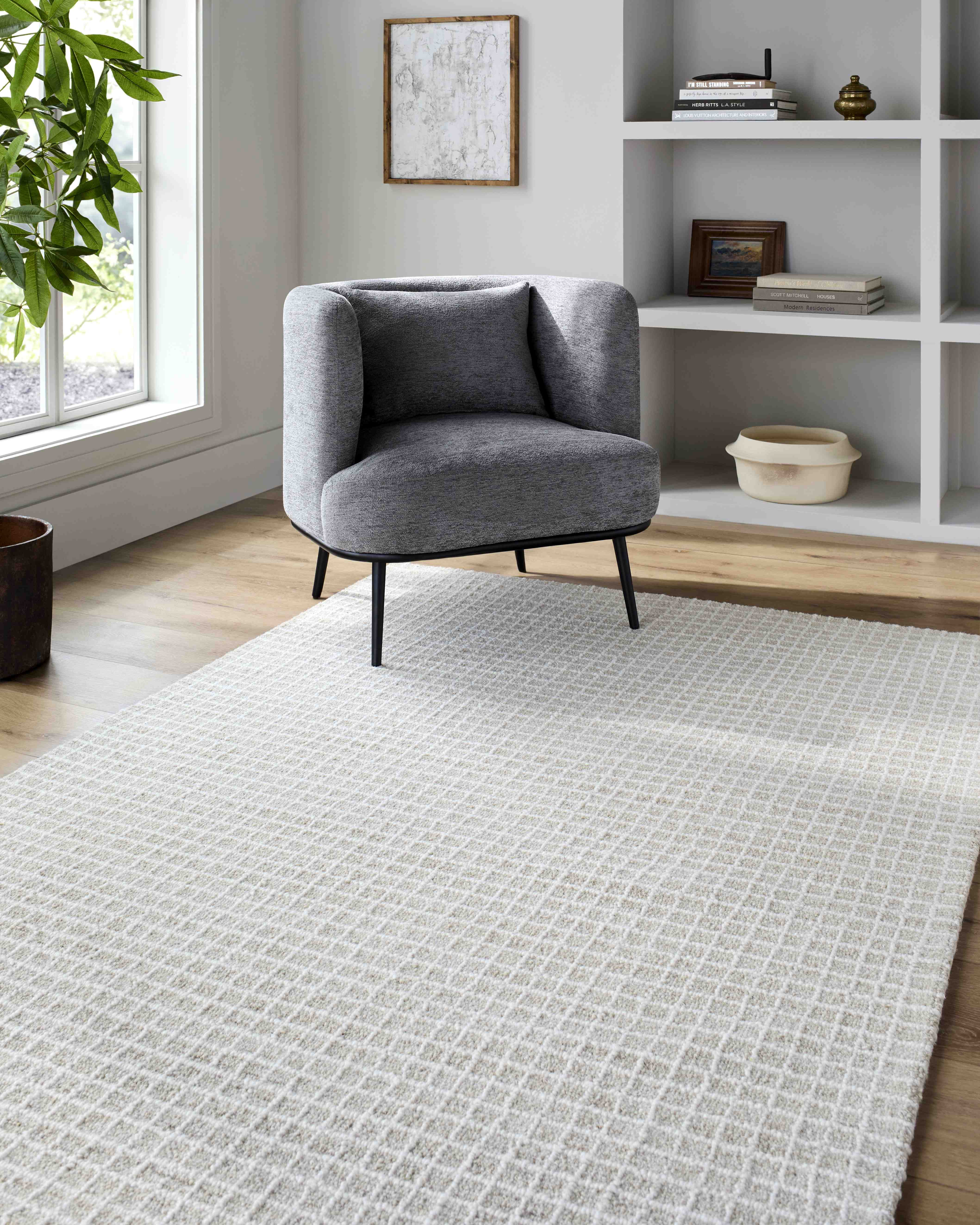 Mark&Day Wool Rugs, 12x15 Sophal Modern Khaki Area Rug (12' x 15 ...