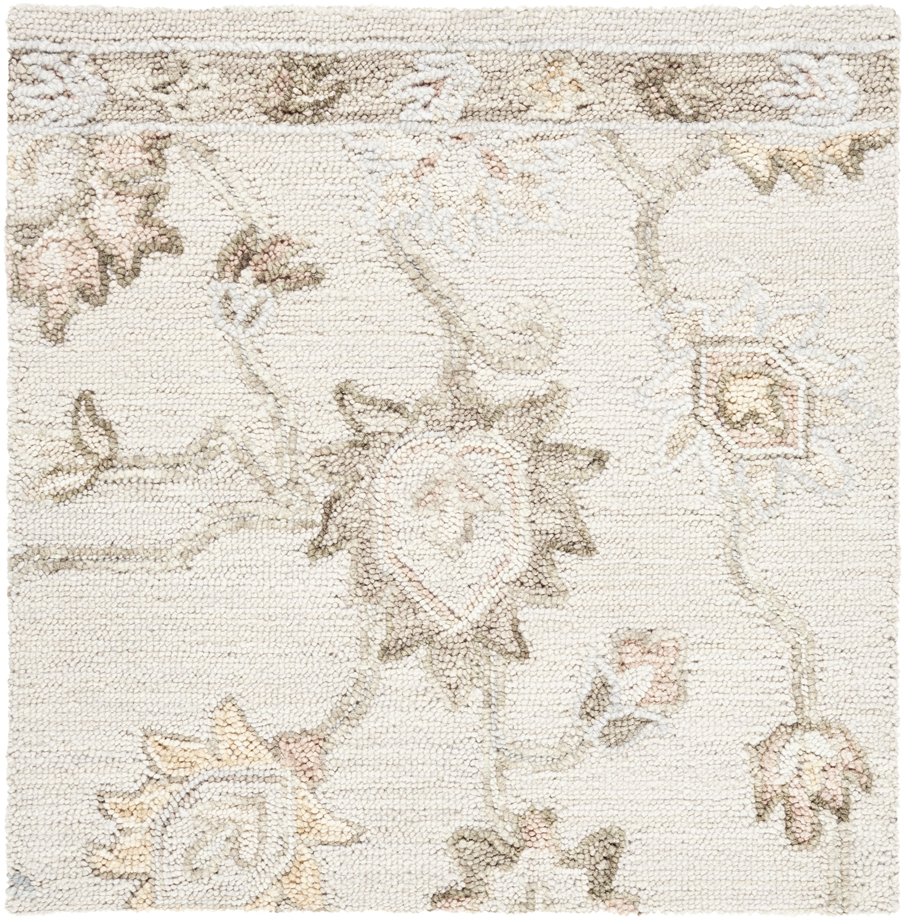 Mark&Day Wool Rugs, 5x7 Aesha Traditional Off-White Area Rug (5' x 7'6 ...
