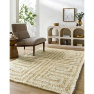 Mark&Day Wool Area Rugs, 8x11 Claudette Rustic Dark Brown Area Rug (8 ...