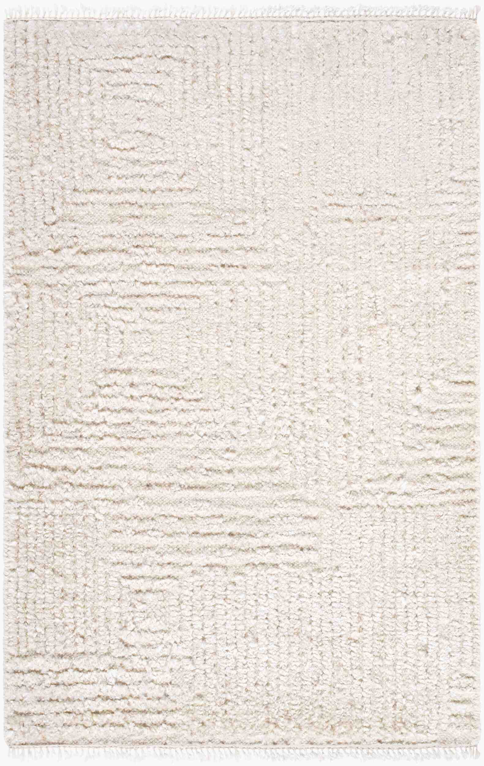 Mark&Day Wool Rugs, 8x10 Samad Modern Off-White Area Rug (8' x 10 ...