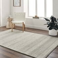 Mark&Day Wool Rugs, 9x12 Melun Global Charcoal/Oatmeal Area Rug, Grey ...