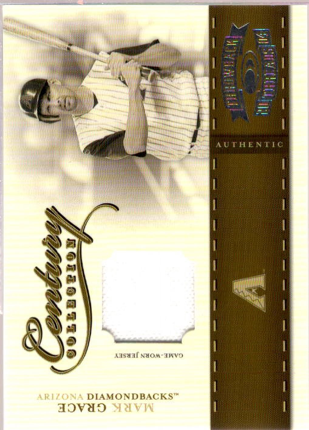 Mark Grace Jsy/250 Card 2004 Throwback Threads Century Collection ...