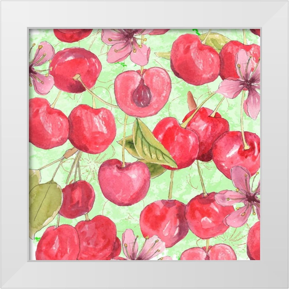 Mark, Leslie 26x26 White Modern Wood Framed Museum Art Print Titled ...