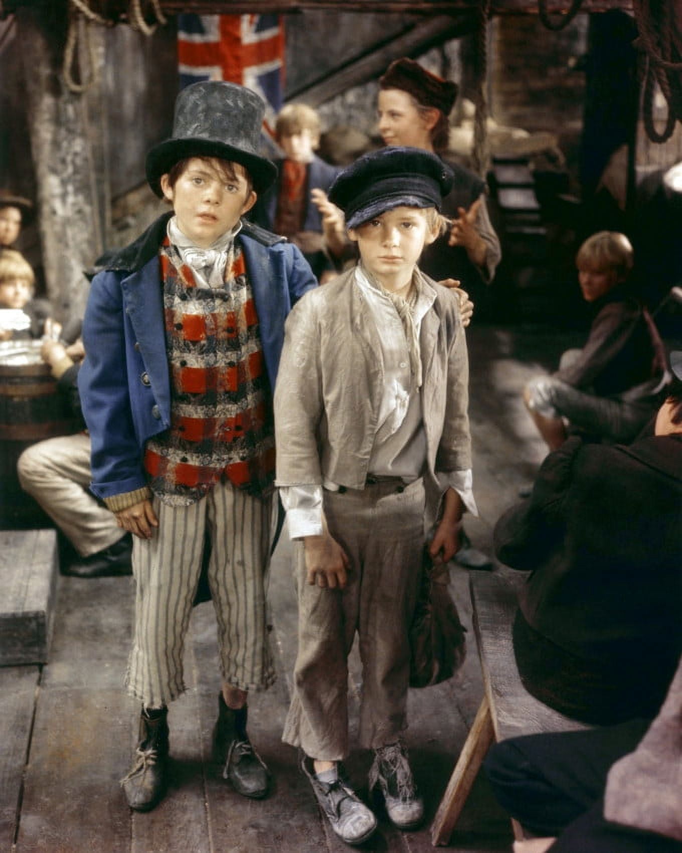 Mark Lester And Jack Wild In Oliver! Artful Dodger Union Jack Flag ...