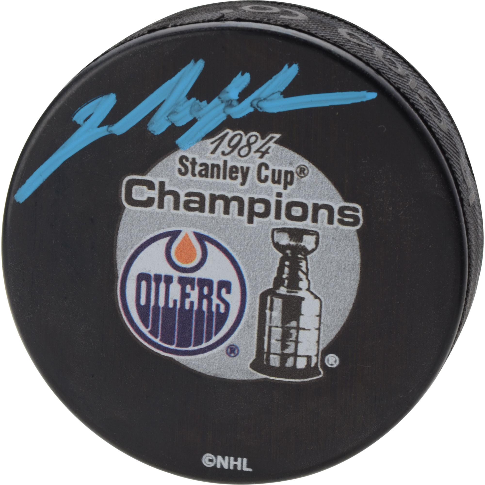 Mark Messier Edmonton Oilers Autographed 1984 Stanley Cup Champions ...
