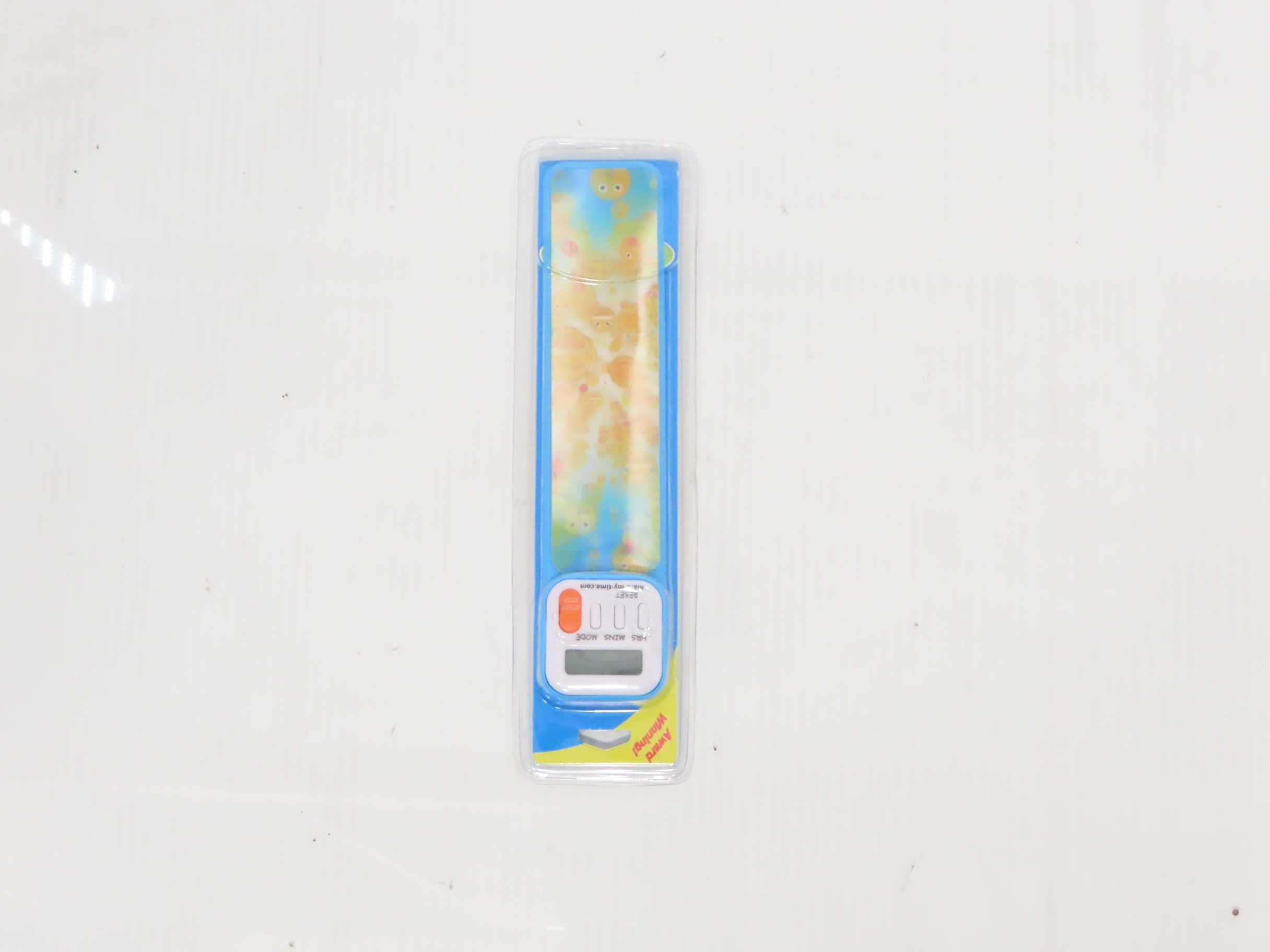 Mark My Time 3D Bookmark and Digital Timer - Smiley Faces on Blue ...