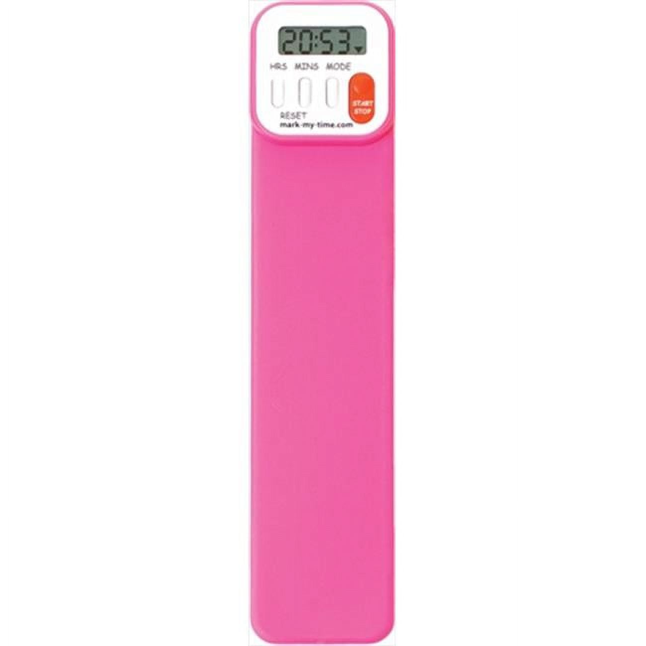 Mark-My-Time 7000071 Bright Pink Bookmark - Pack of 3 - Walmart.com