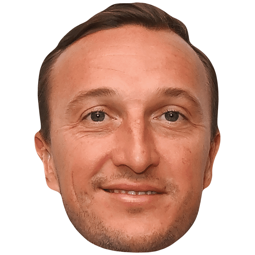 Mark Noble (Smile) Flat Cardboard Face - Walmart.com