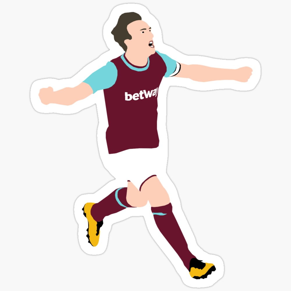 Mark Noble - West Ham Sticker Phone Decal Water Bottle Stickers Car ...