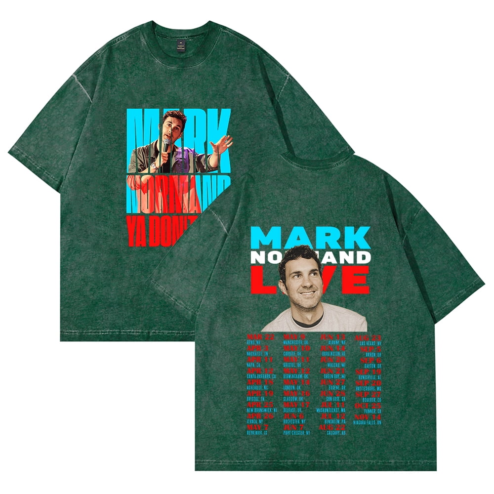 Mark Normand Ya Don't Say 2025 Tour Cotton T-Shirt Unisex Crewneck ...