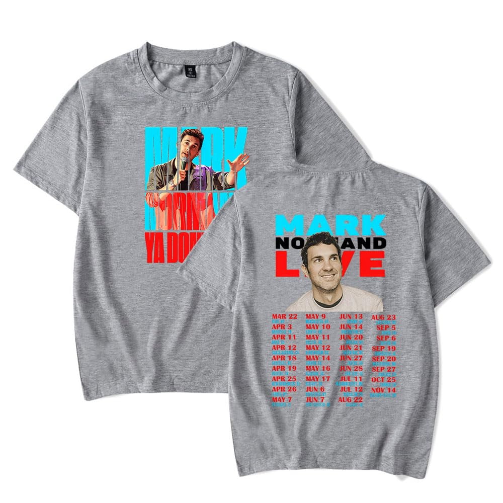 Mark Normand Ya Don't Say 2025 Tour T-Shirt Unisex Short Sleeve Round Neck Tee Streetwear ...