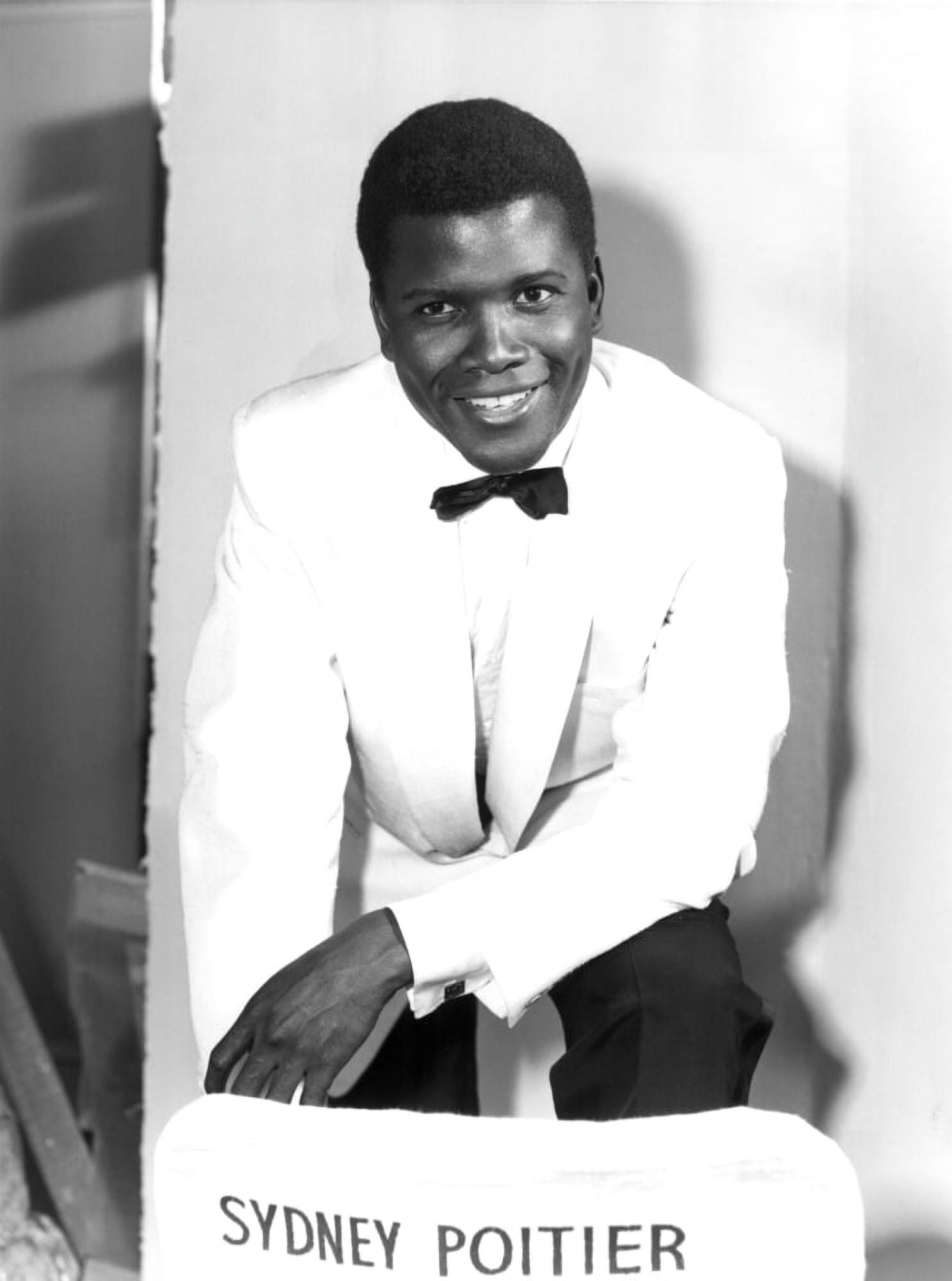 Mark Of The Hawk Sidney Poitier Next To His Misspelled Director'S Chair At Elstree Studios Uk ...