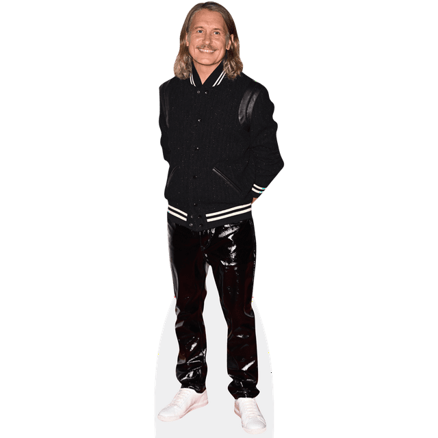 Mark Owen Black Outfit Lifesize Cardboard Cutout Standee
