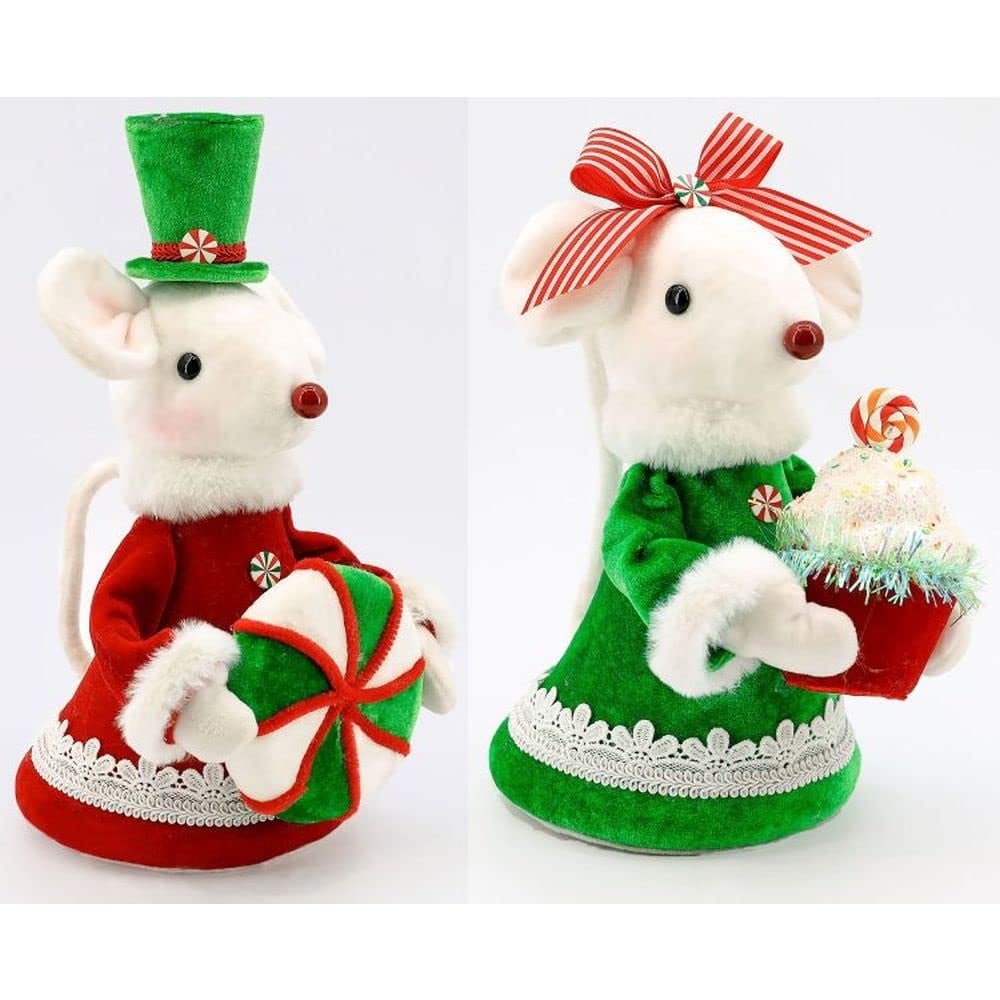 Mark Roberts Christmas 2022 Sweet Mouse, Assortment of 2 10-12 Inches ...