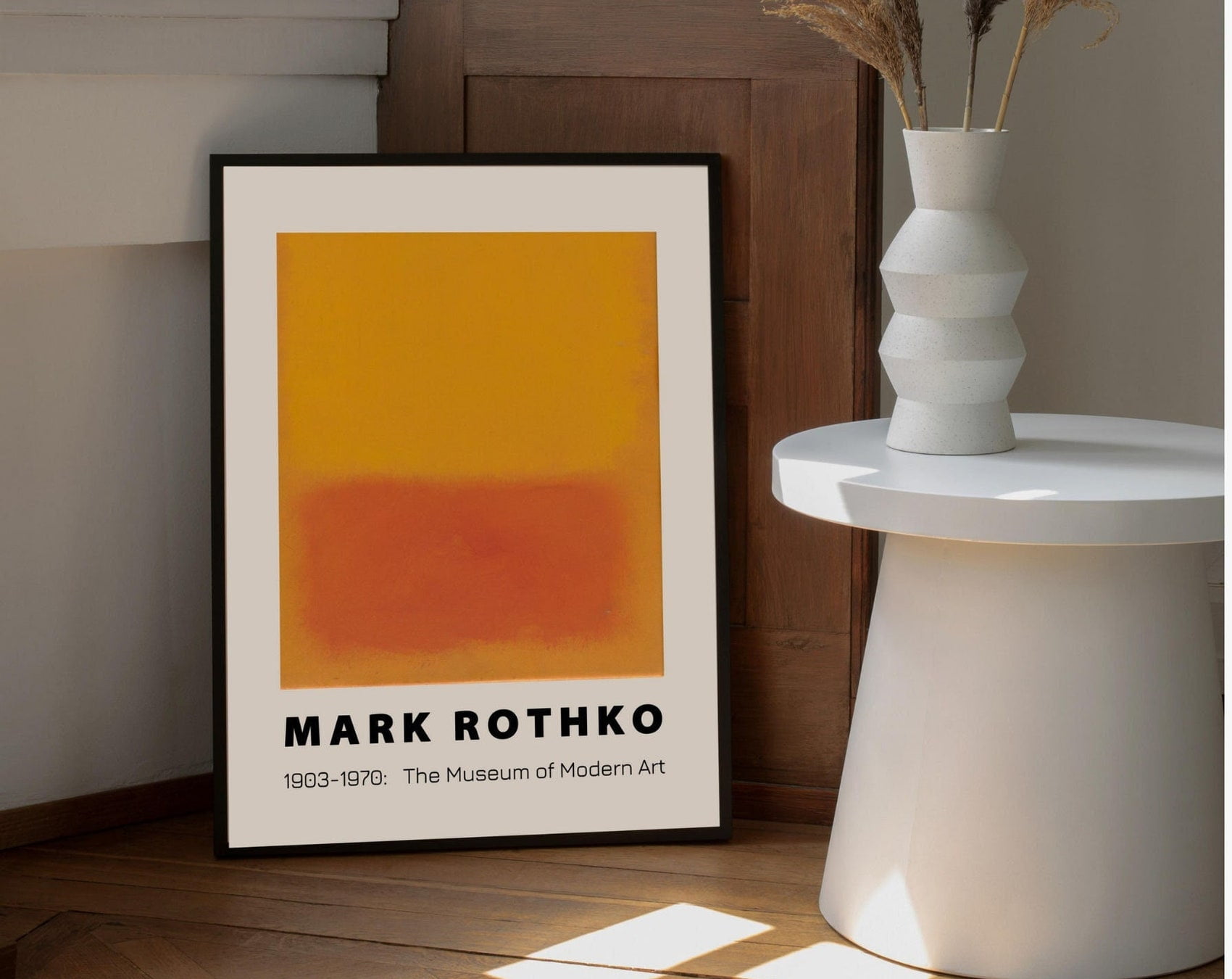 Mark Rothko Exhibition Poster, Mark Rothko Art Print, Abstract Art ...