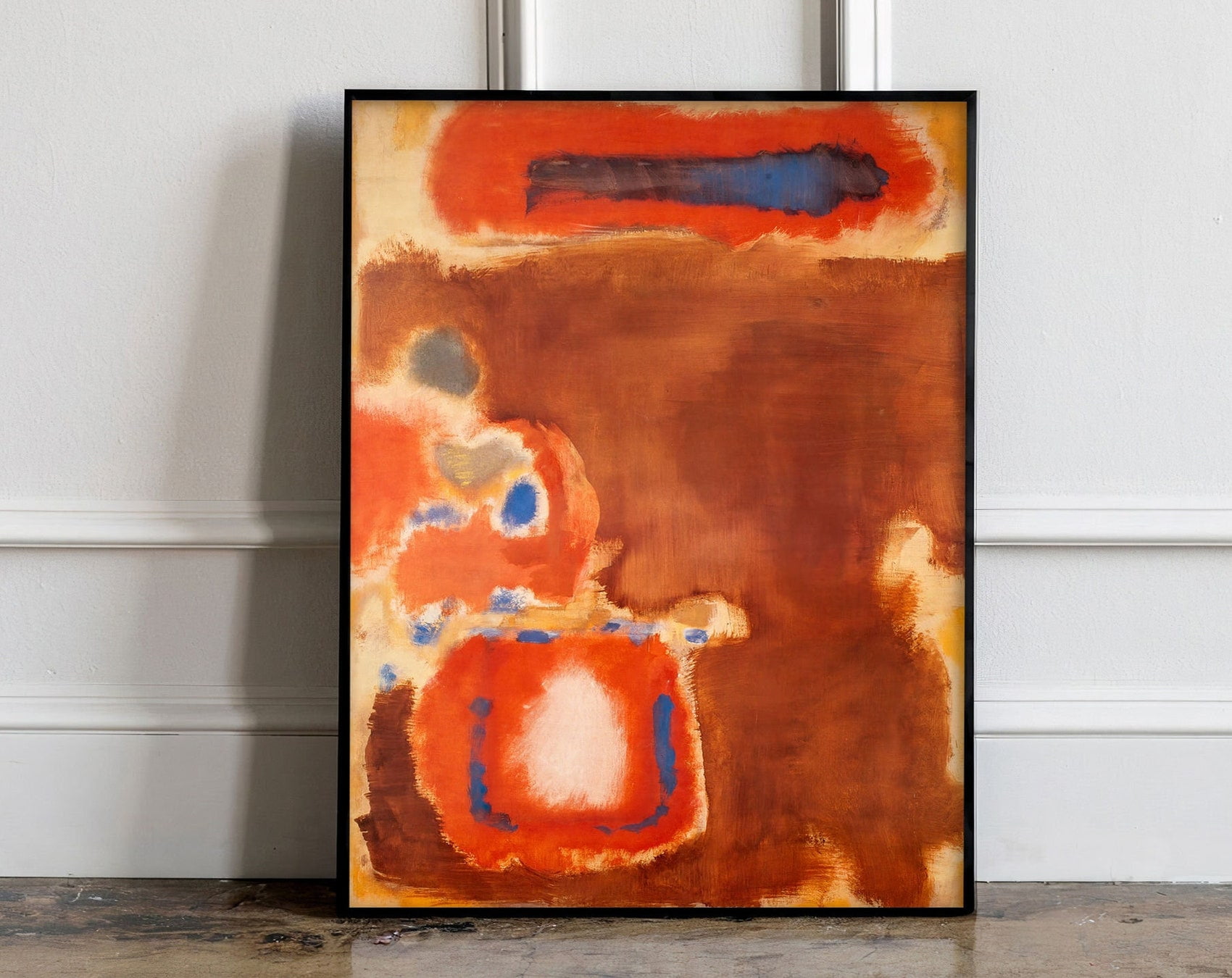 Mark Rothko Exhibition Poster, Mark Rothko Art Print, Abstract Art ...