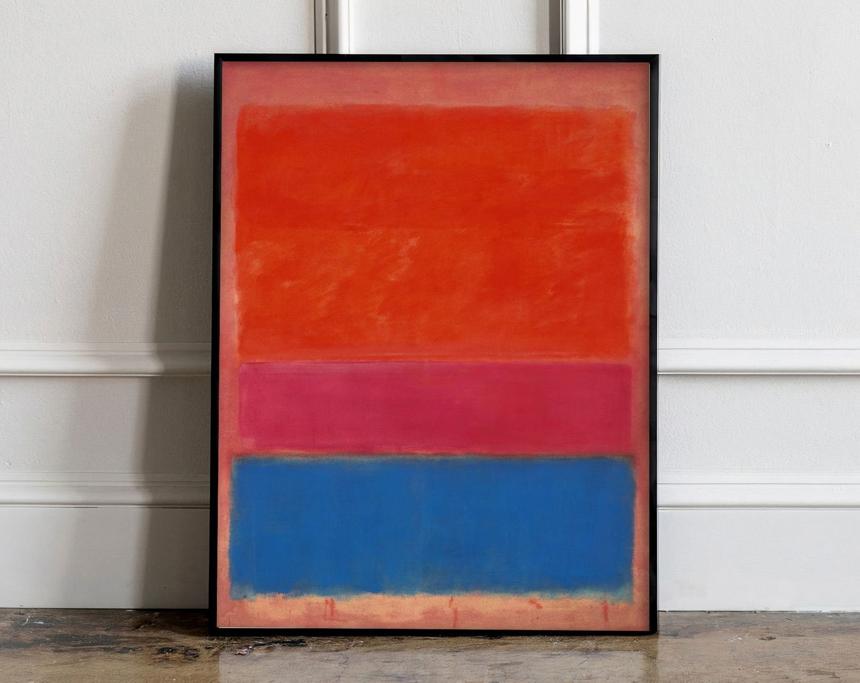 Mark Rothko Exhibition Poster, Mark Rothko Art Print, Abstract Art ...
