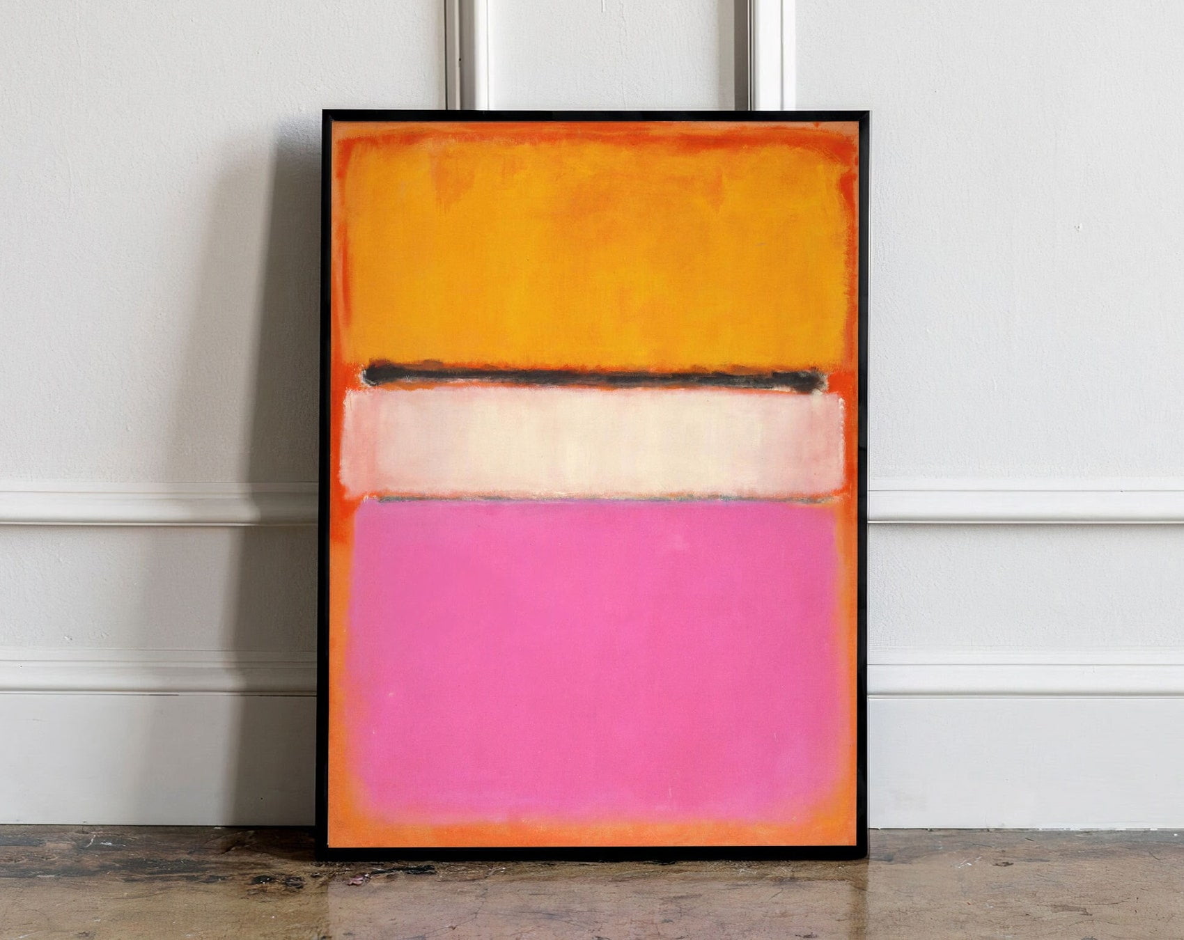 Mark Rothko Exhibition Poster, Mark Rothko Art Print, Abstract Art ...