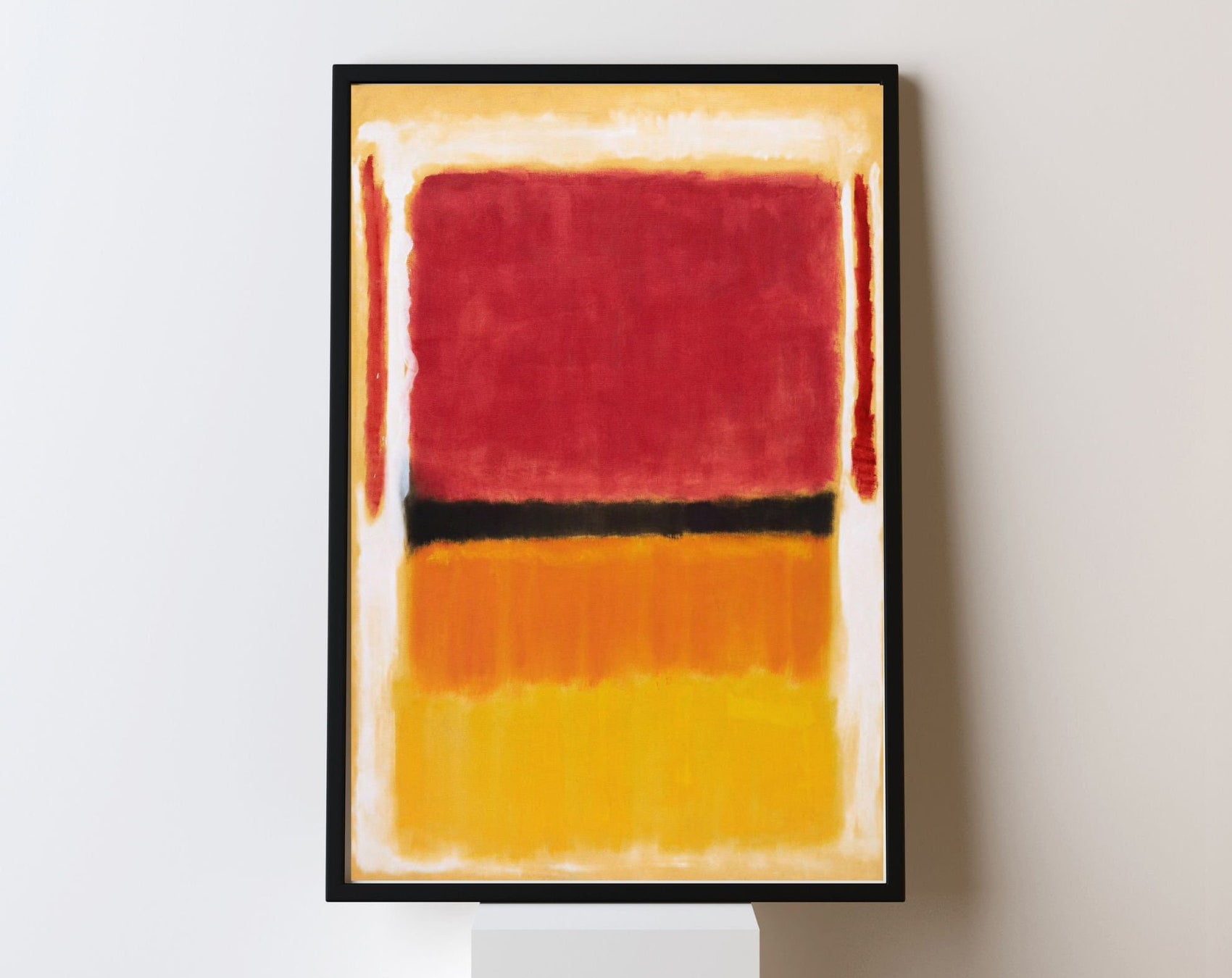 Mark Rothko Exhibition Poster, Mark Rothko Art Print, Abstract Art ...