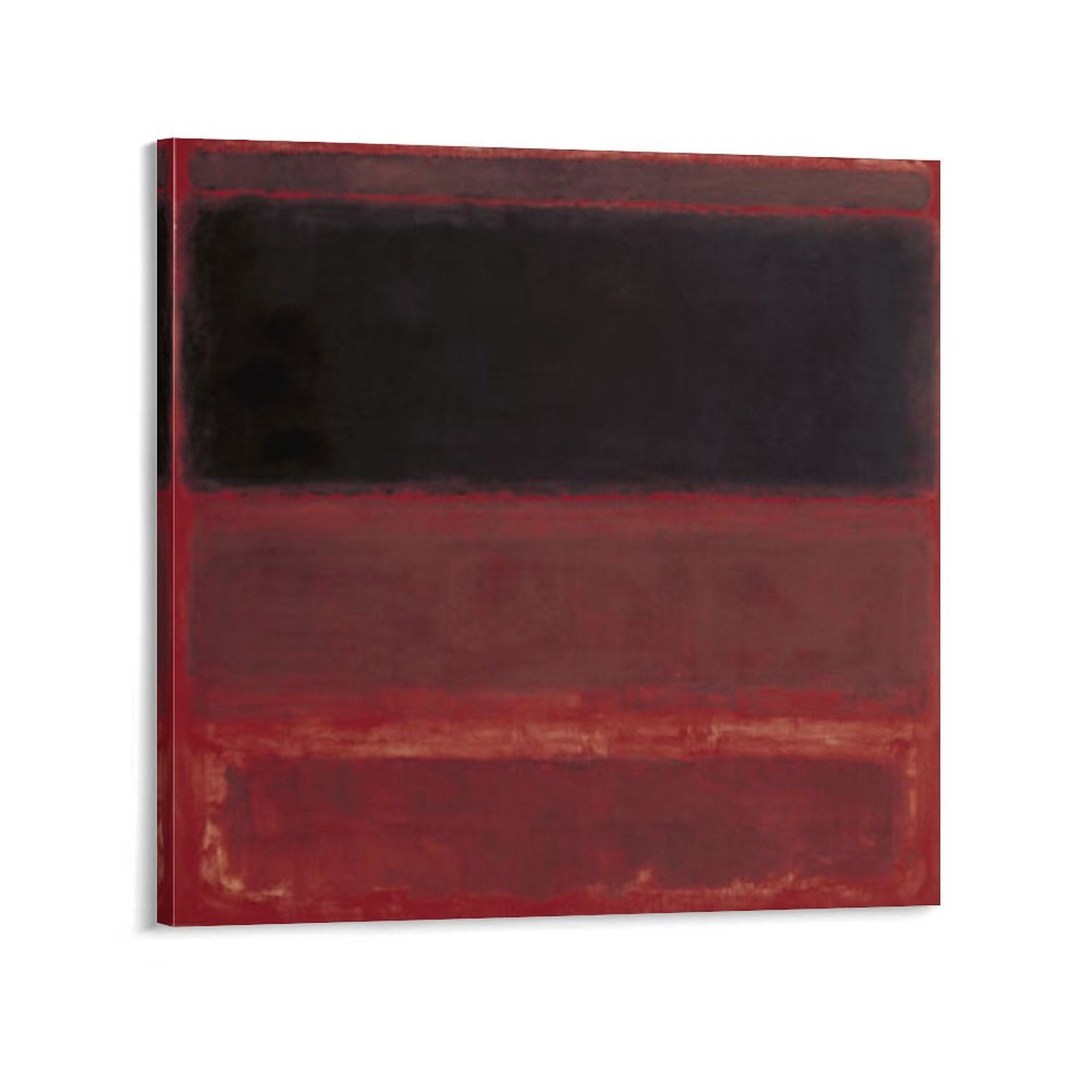 Mark Rothko Four Darks in Red 1958 Painting On Canvas Wall Art Poster ...