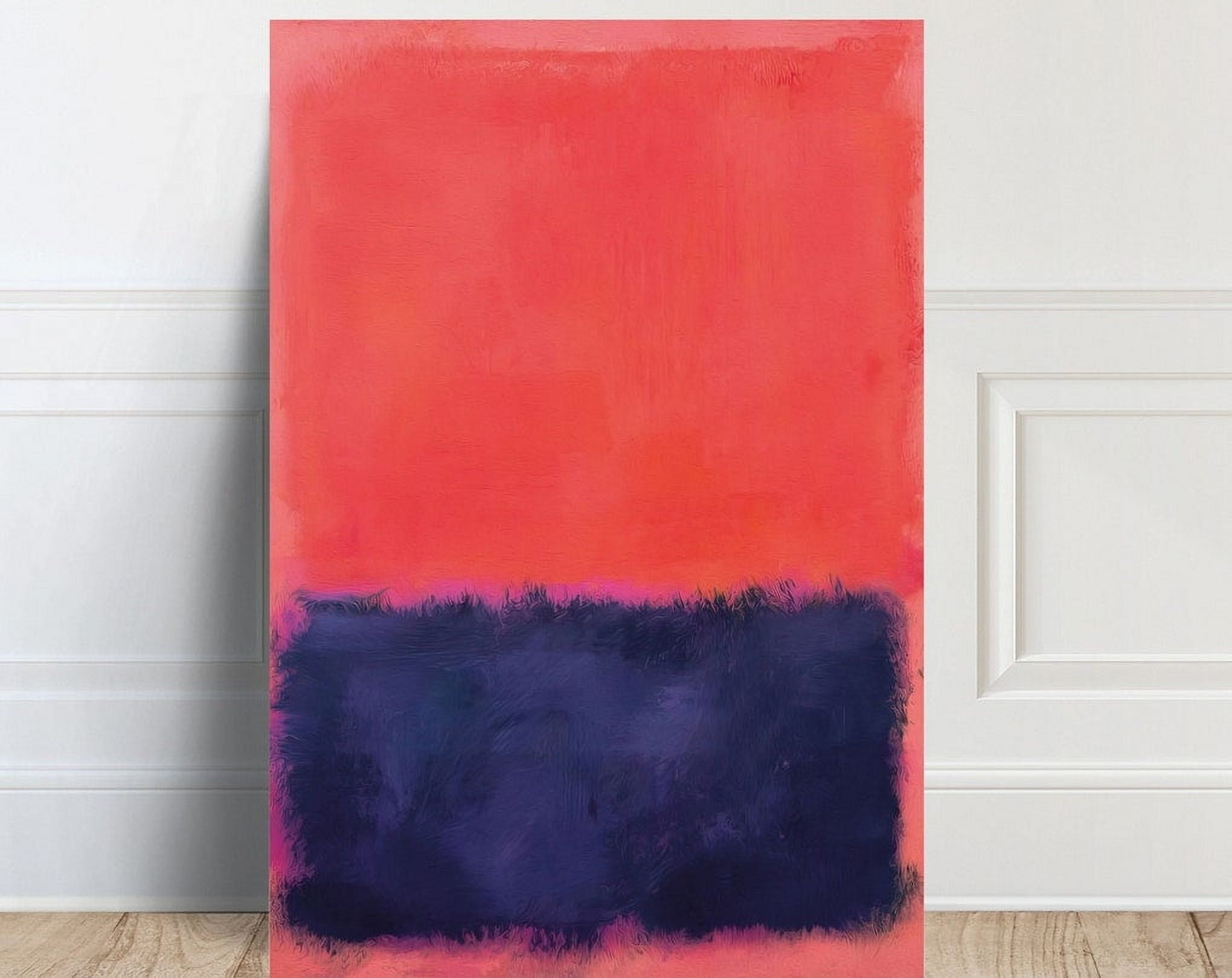 Mark Rothko Framed Art Print, Mark Rothko Wall Decor, Rothko Painting ...