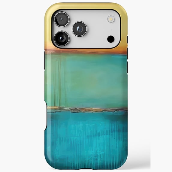 Mark Rothko Geometric Color Field Swatch Tough iPhone Case 11 to 17 Pro ...