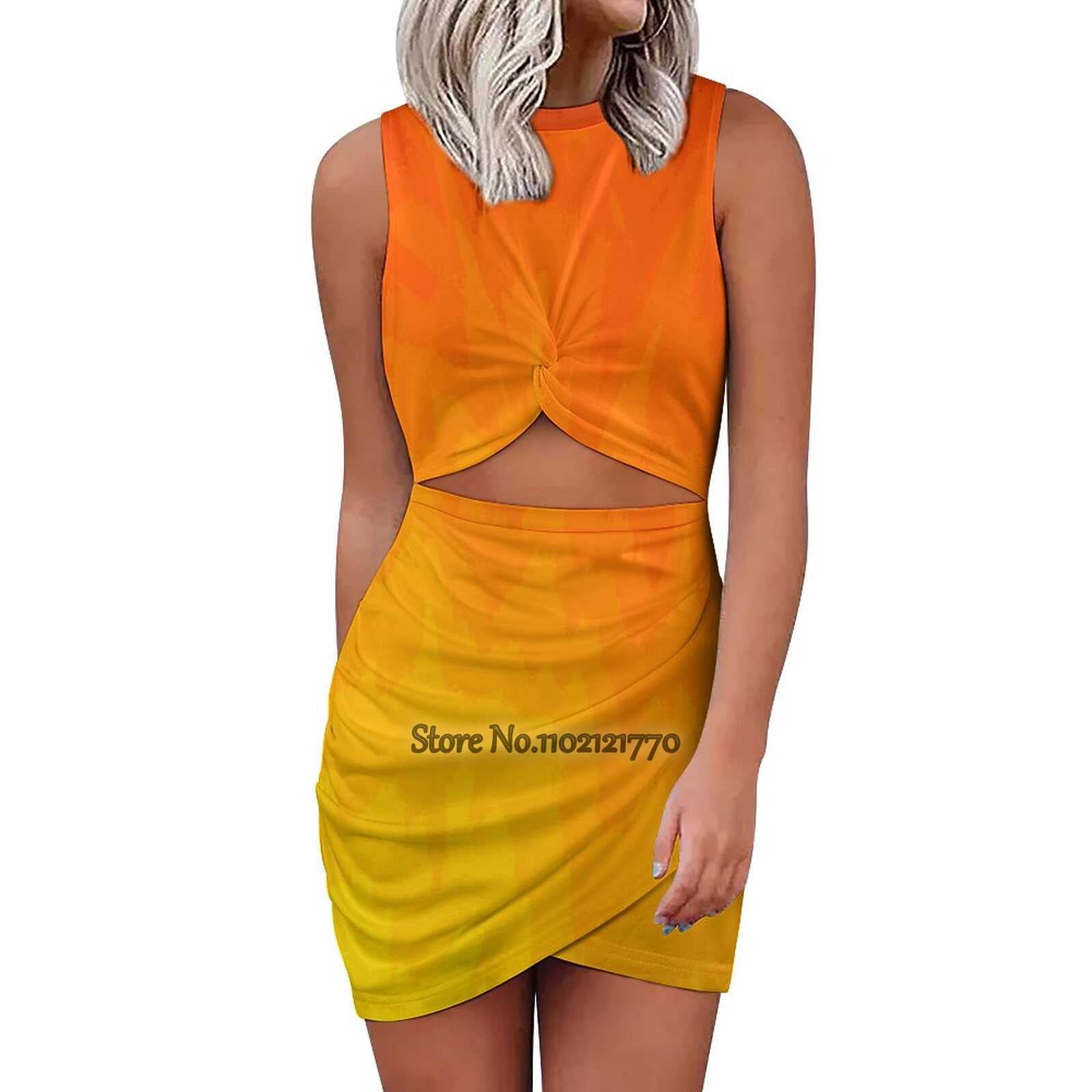 Mark Rothko Inspired Fire Painting Square Neck Dress Back Lacing ...