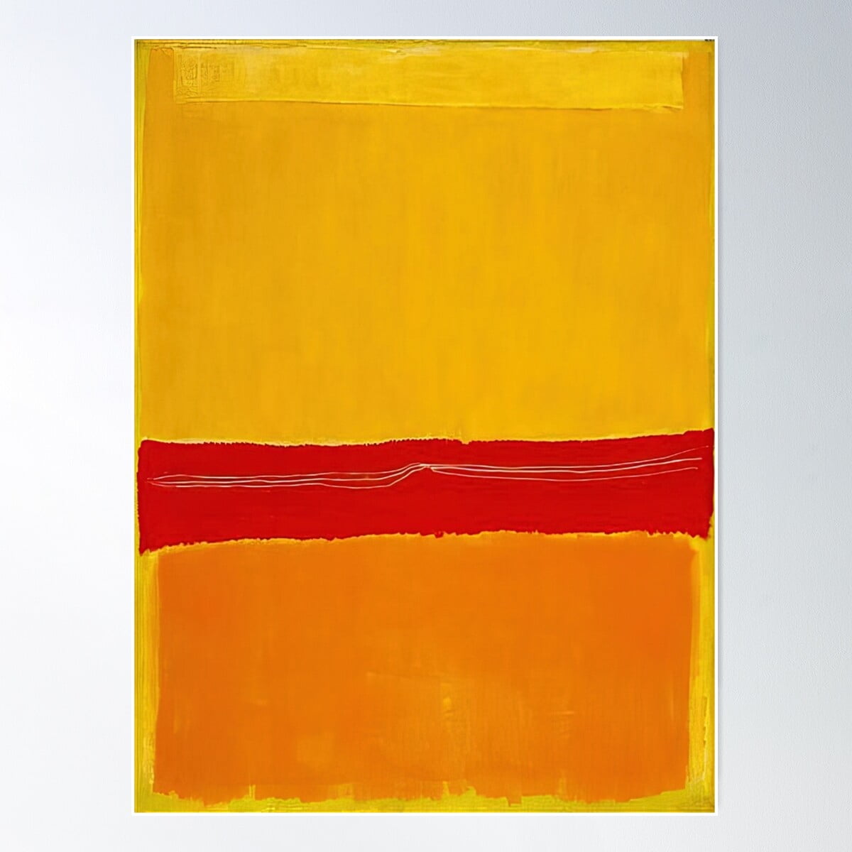 Mark Rothko - No.5No.22 - 1950 Poster Wall Art, Modern Wall Decor For ...