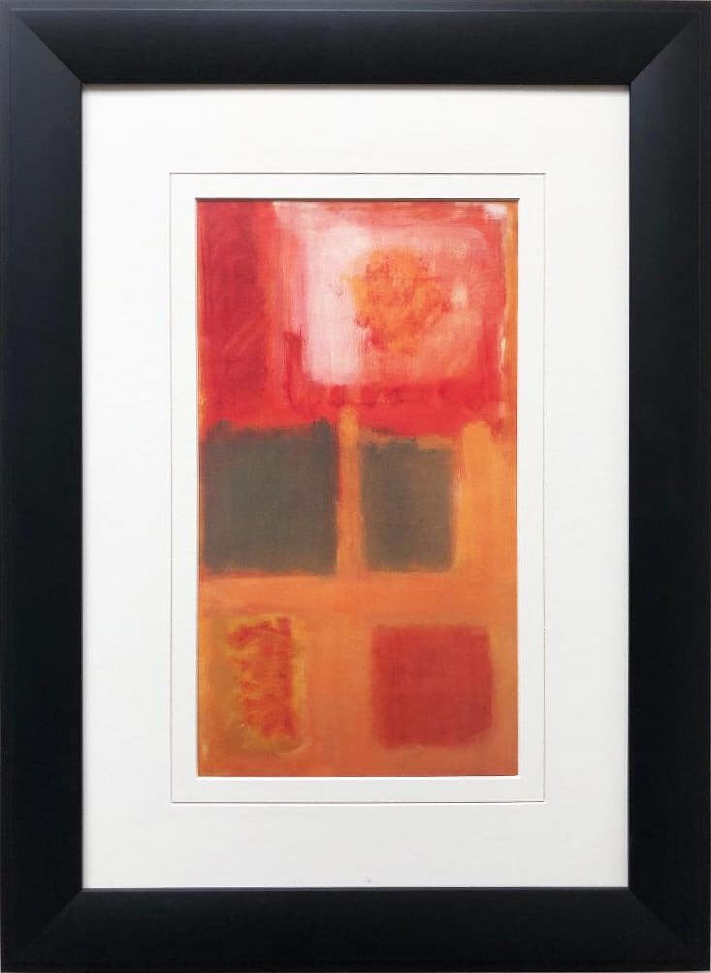 Mark Rothko "Number 10" FRAMED Art Generic - Walmart.com