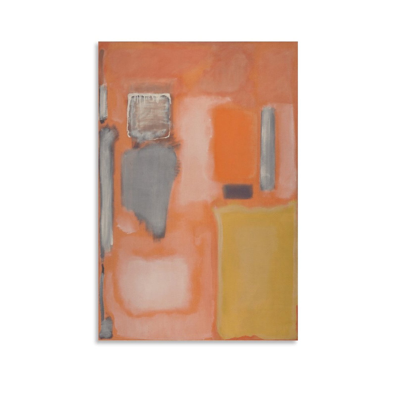 Mark Rothko Number 19 Large Canvas Print Famous Painting Abstract ...