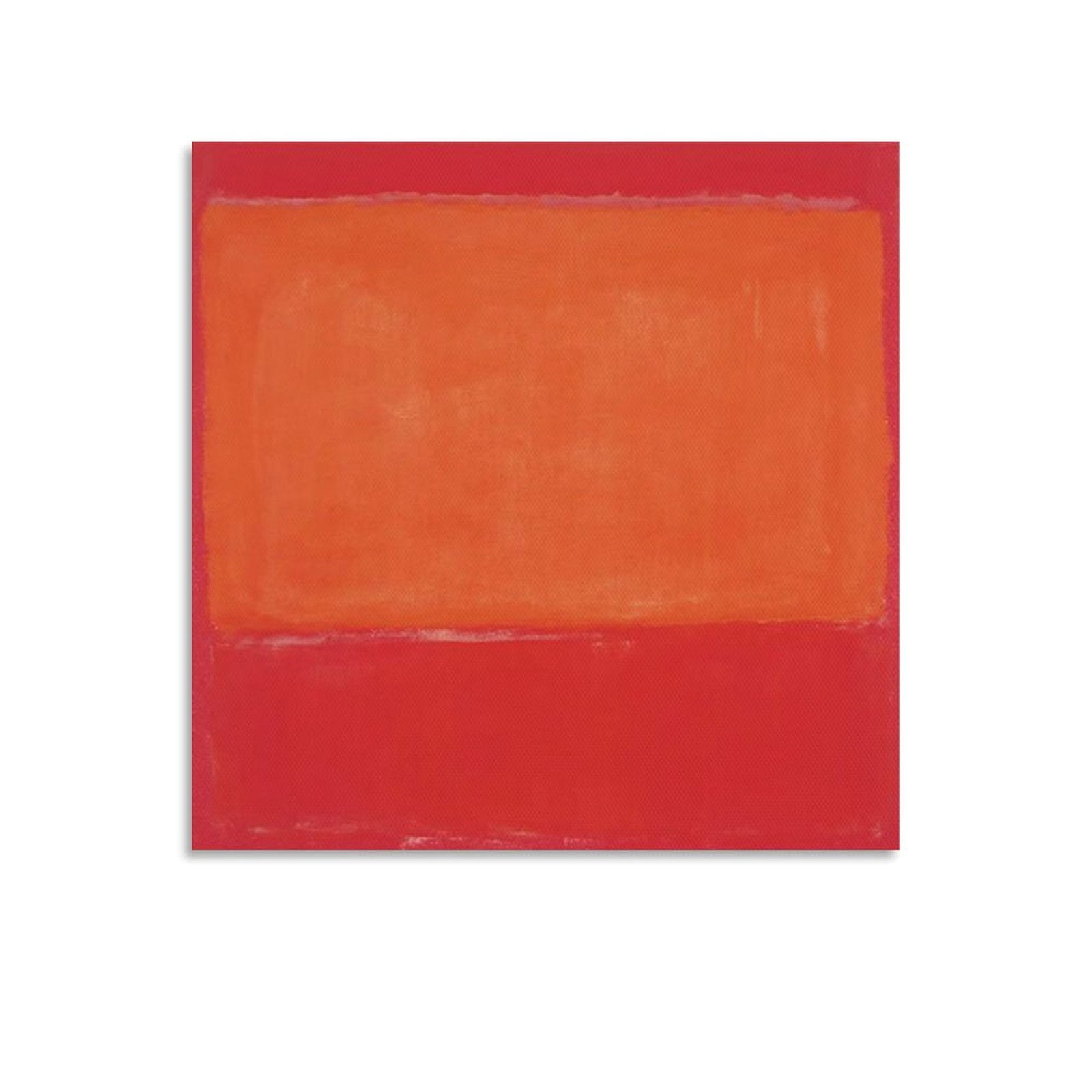 Mark Rothko-Ochre And Red on Red 1957 Canvas Art Poster and Wall Art ...