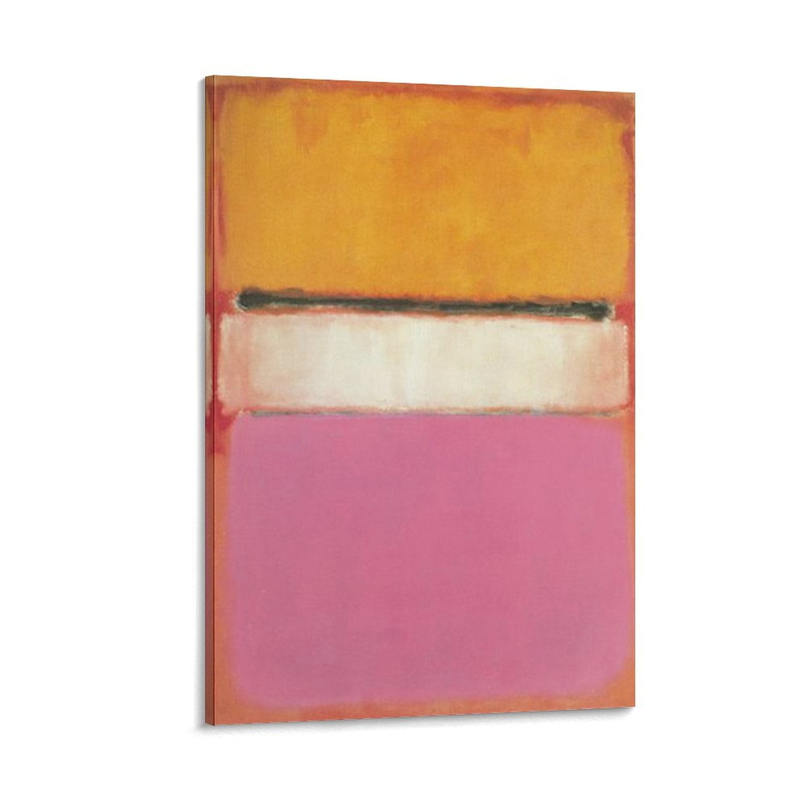 Mark Rothko Painting White Center Yellow Pink And Lavender on Rose 1950 ...
