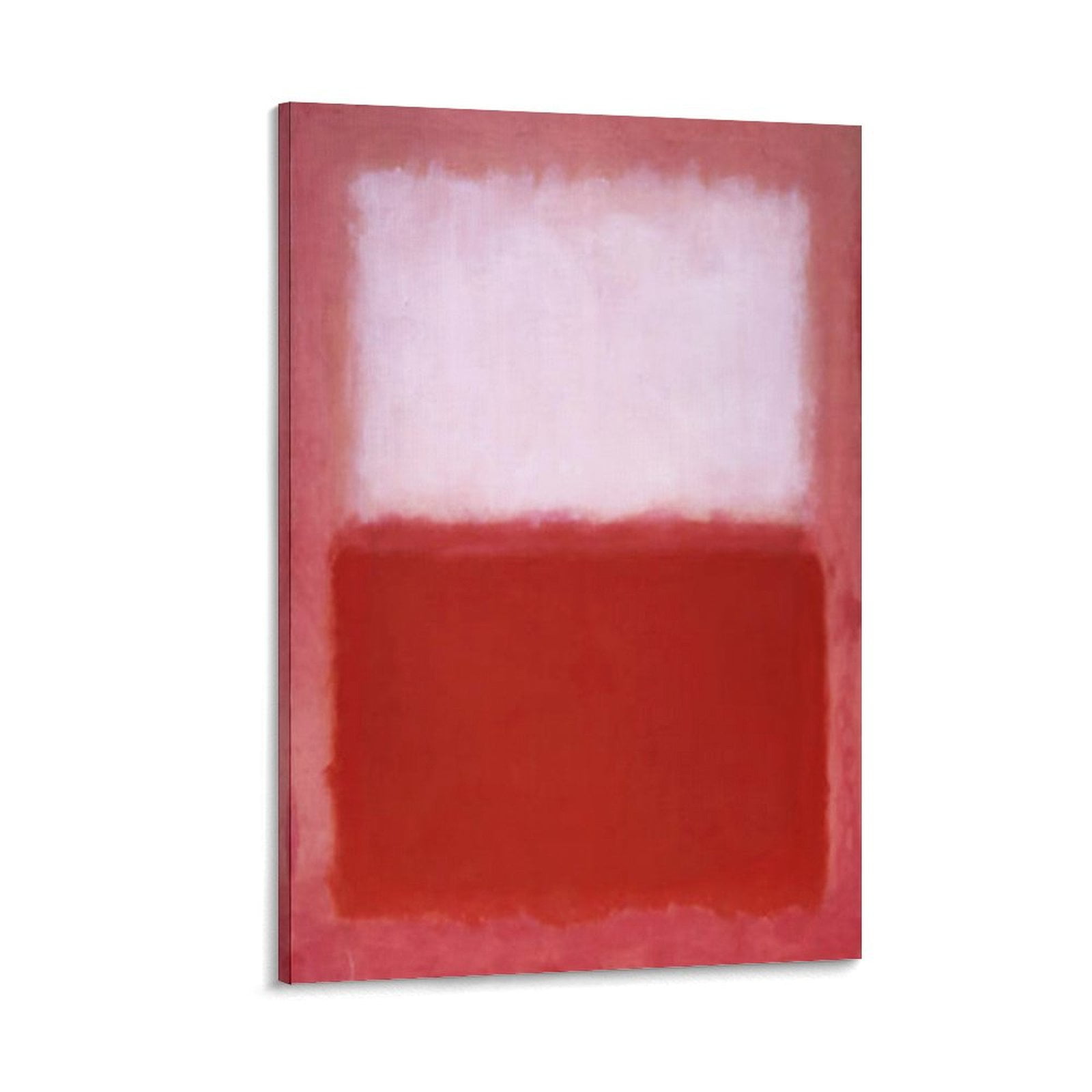 Mark Rothko Painting White Over Red 1957 Home Decor Poster Wall Art ...