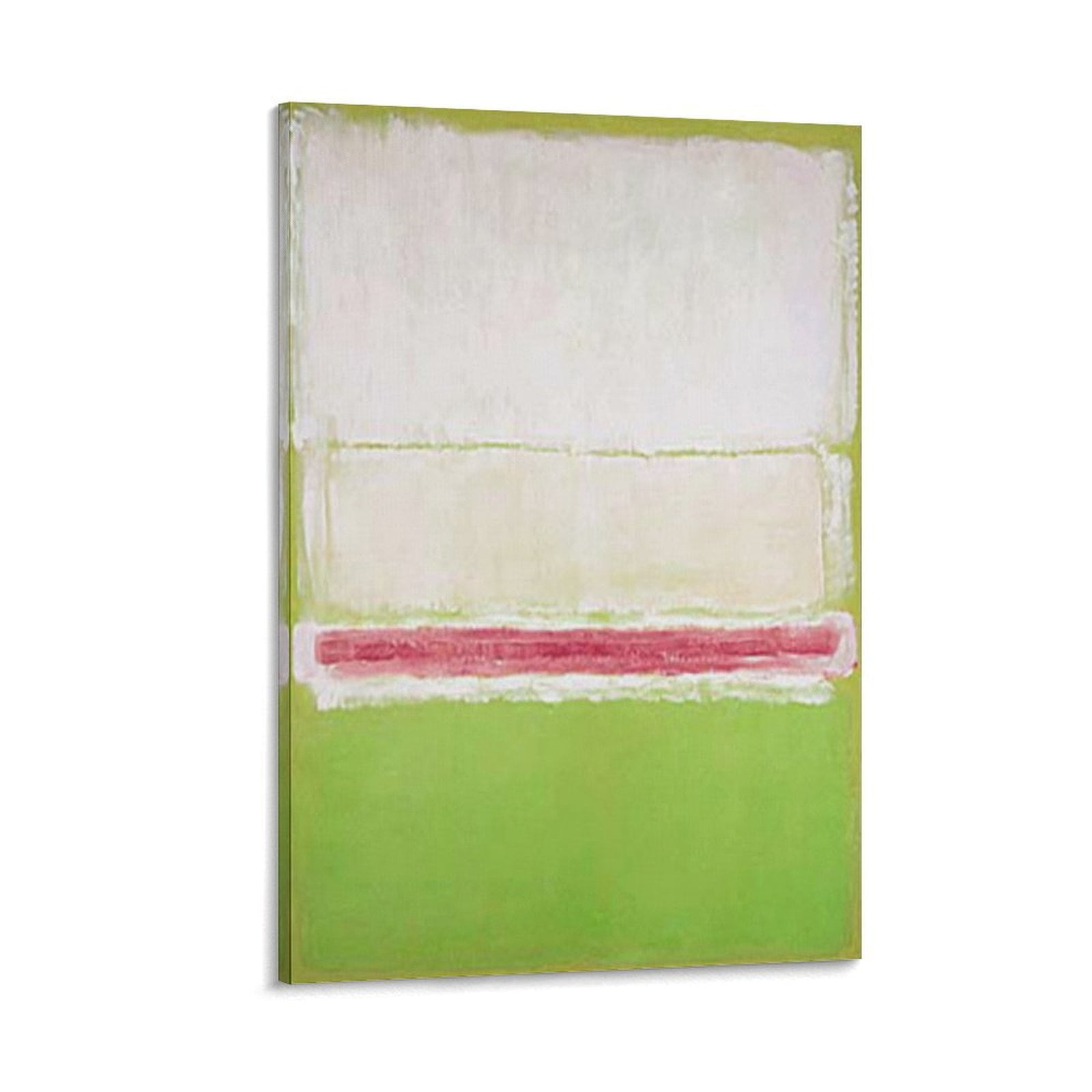Mark Rothko Painting White Pink Green 1951 Canvas Wall Art Prints ...