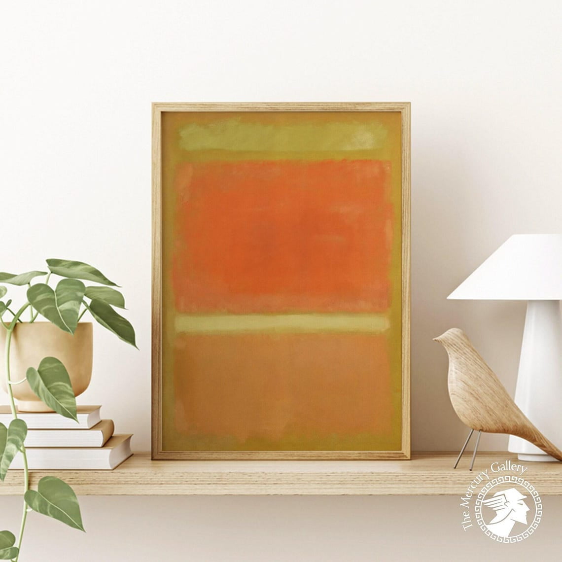 Mark Rothko Poster, Abstract Expressionist Art Print, Modern Living ...