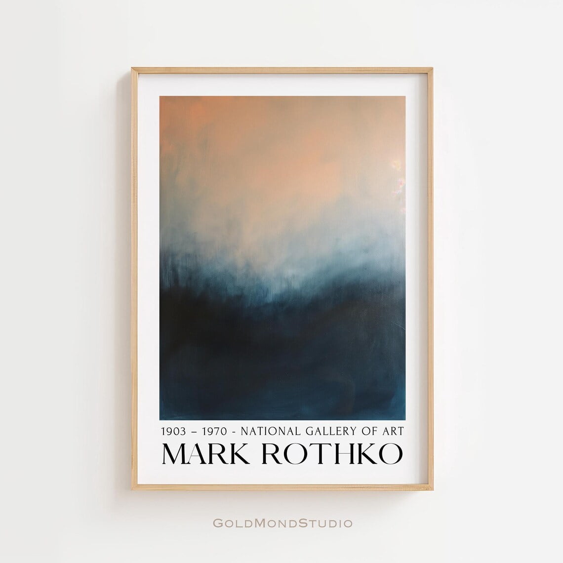 Mark Rothko Poster, Mark Rothko Print, Rothko Art Wall Art, Gallery ...
