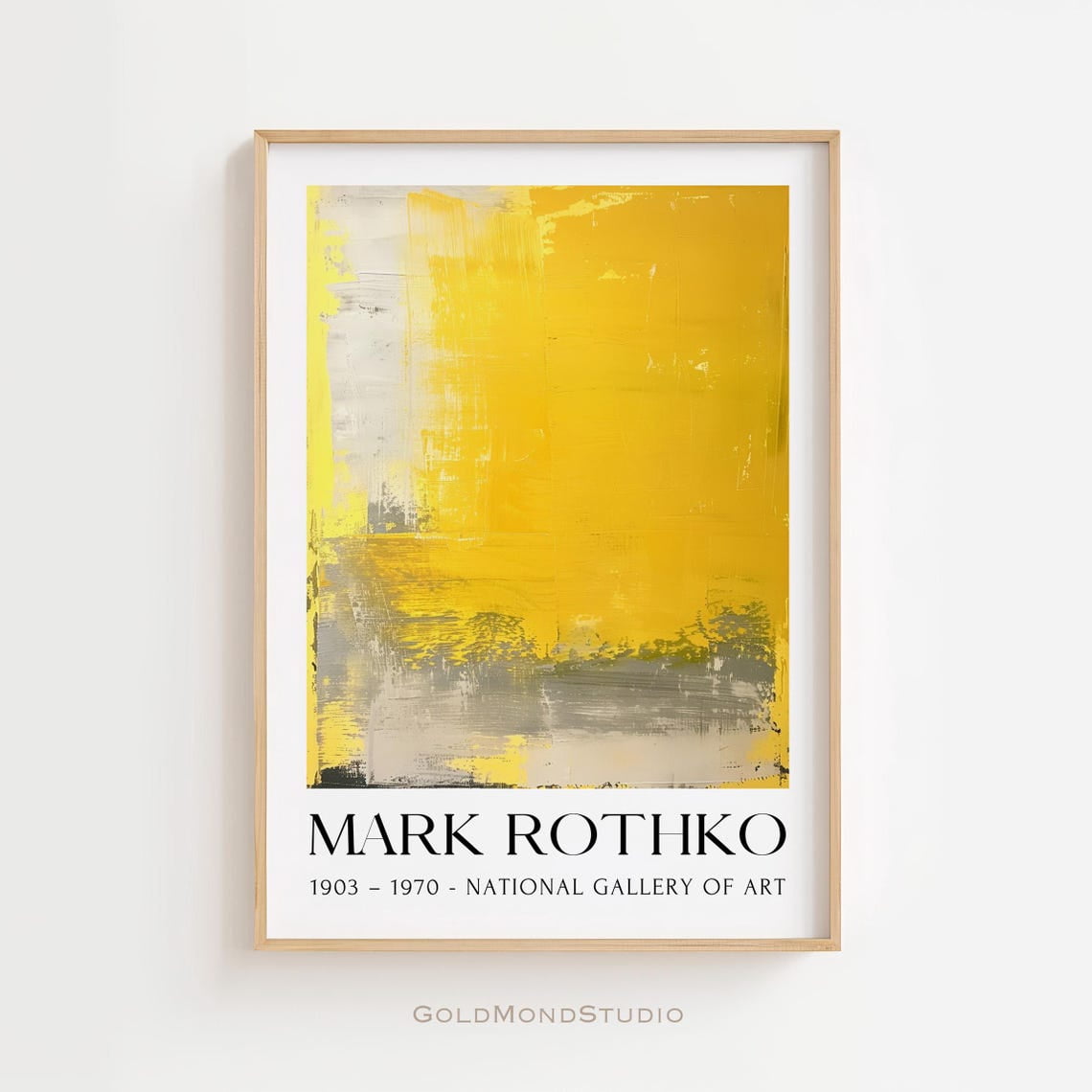 Mark Rothko Poster, Mark Rothko Print, Rothko Art Wall Art, Gallery ...