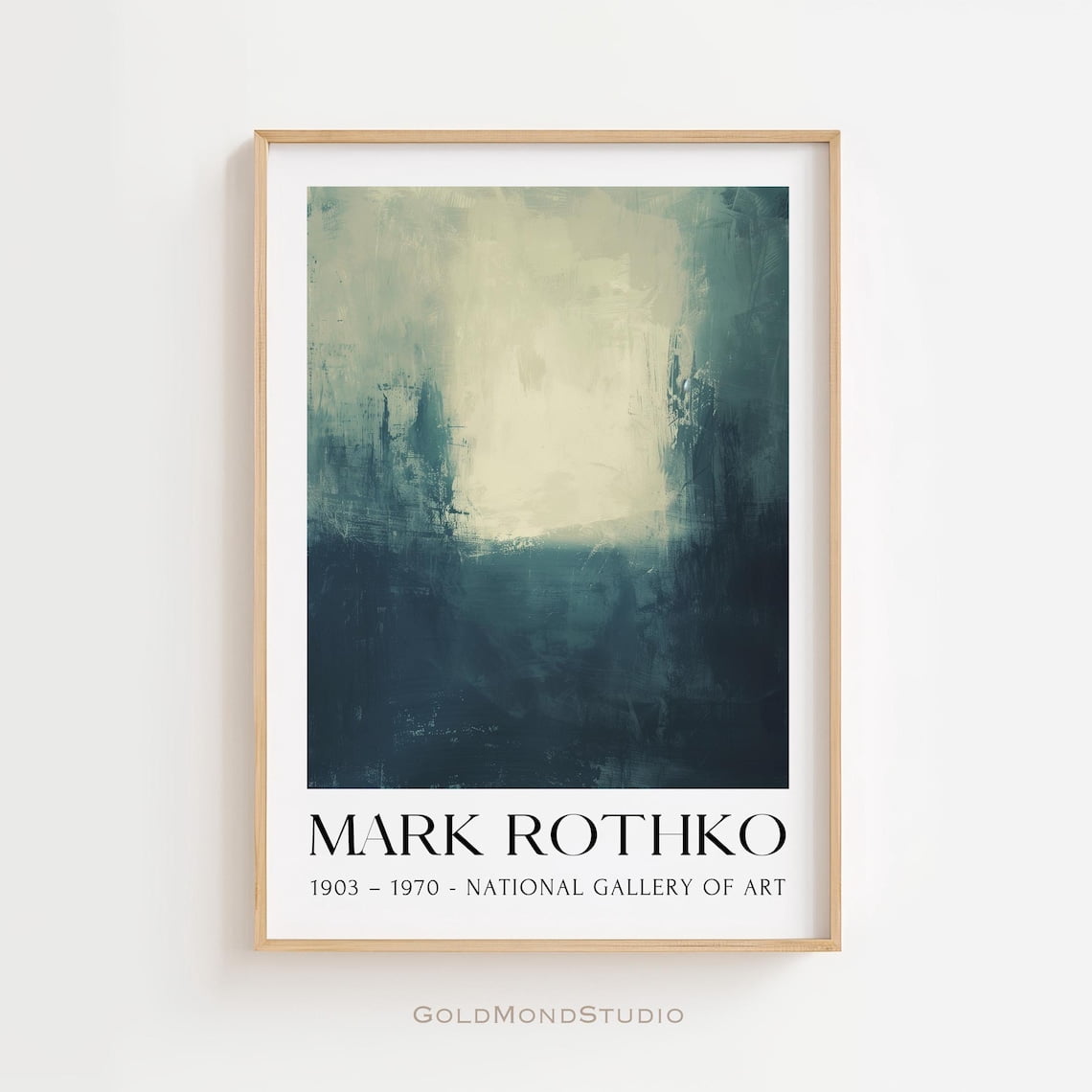 Mark Rothko Poster, Mark Rothko Print, Rothko Art Wall Art, Gallery ...