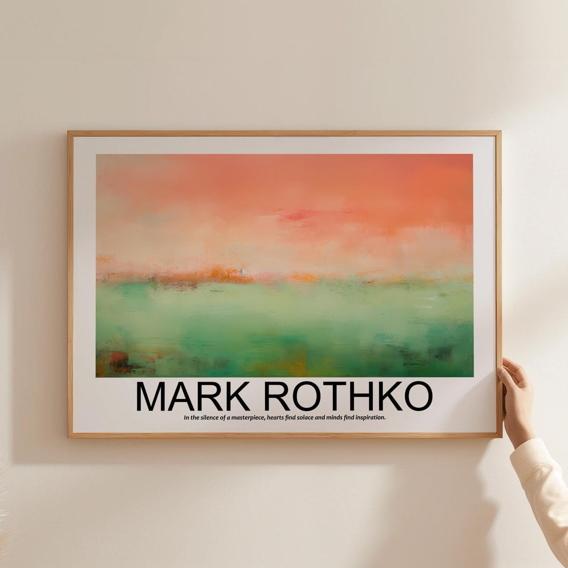 Mark Rothko Poster - Museum Quality Abstract Rothko Painting ...