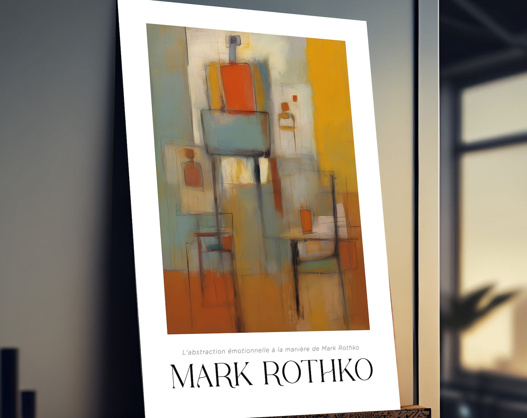 Mark Rothko Posters Modern Gallery Wall Art Exhibition Print Abstract ...