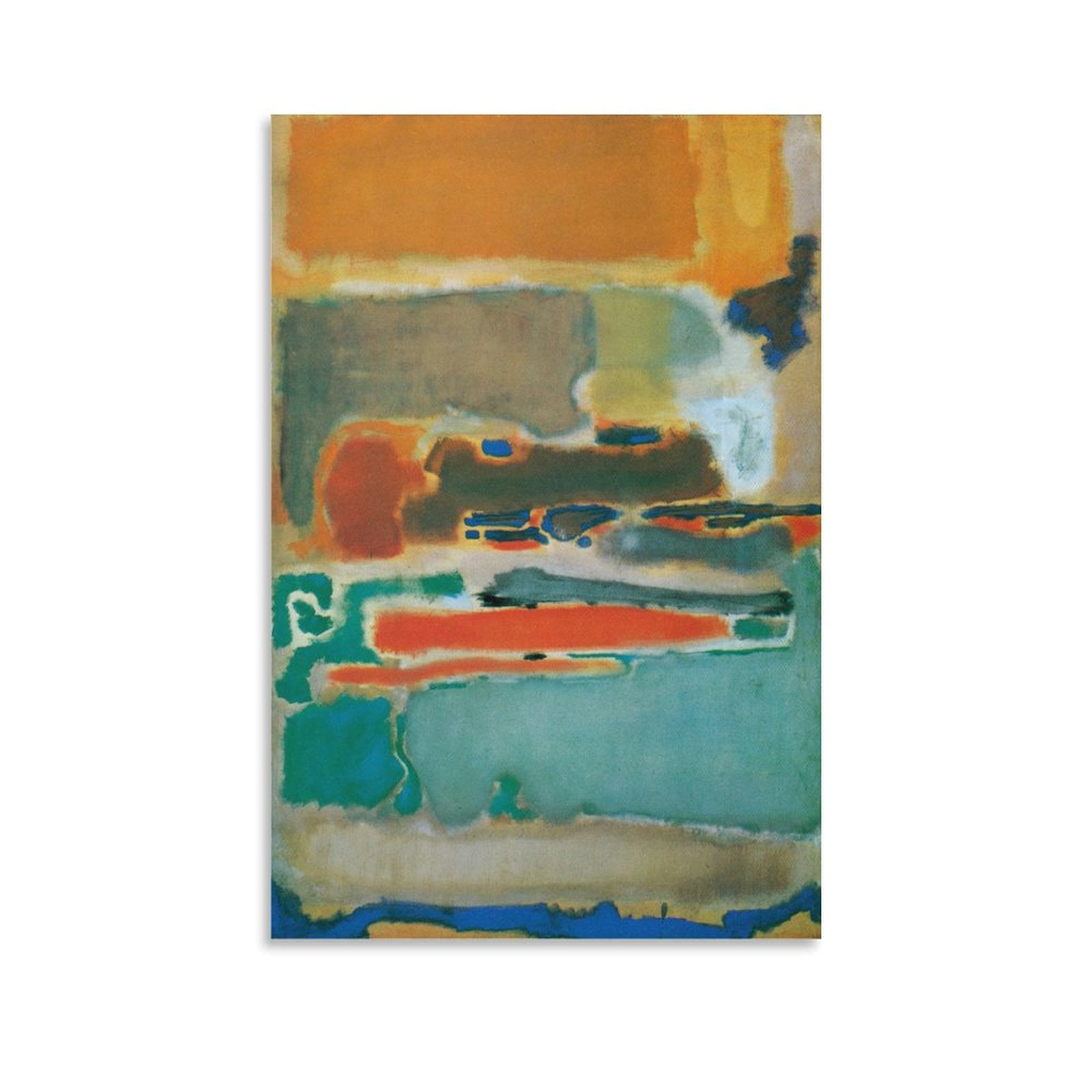Mark Rothko Print Abstract《Multiform 1948》Canvas Paintings Wall Art ...