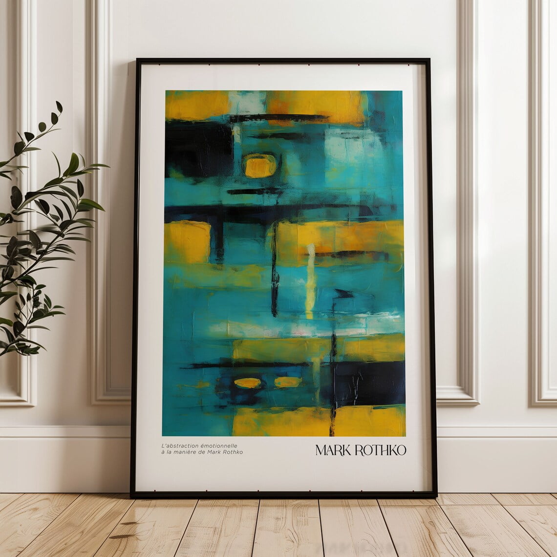 Mark Rothko Print, Large Wall Art, Modern Wall Art, Living Room Decor ...