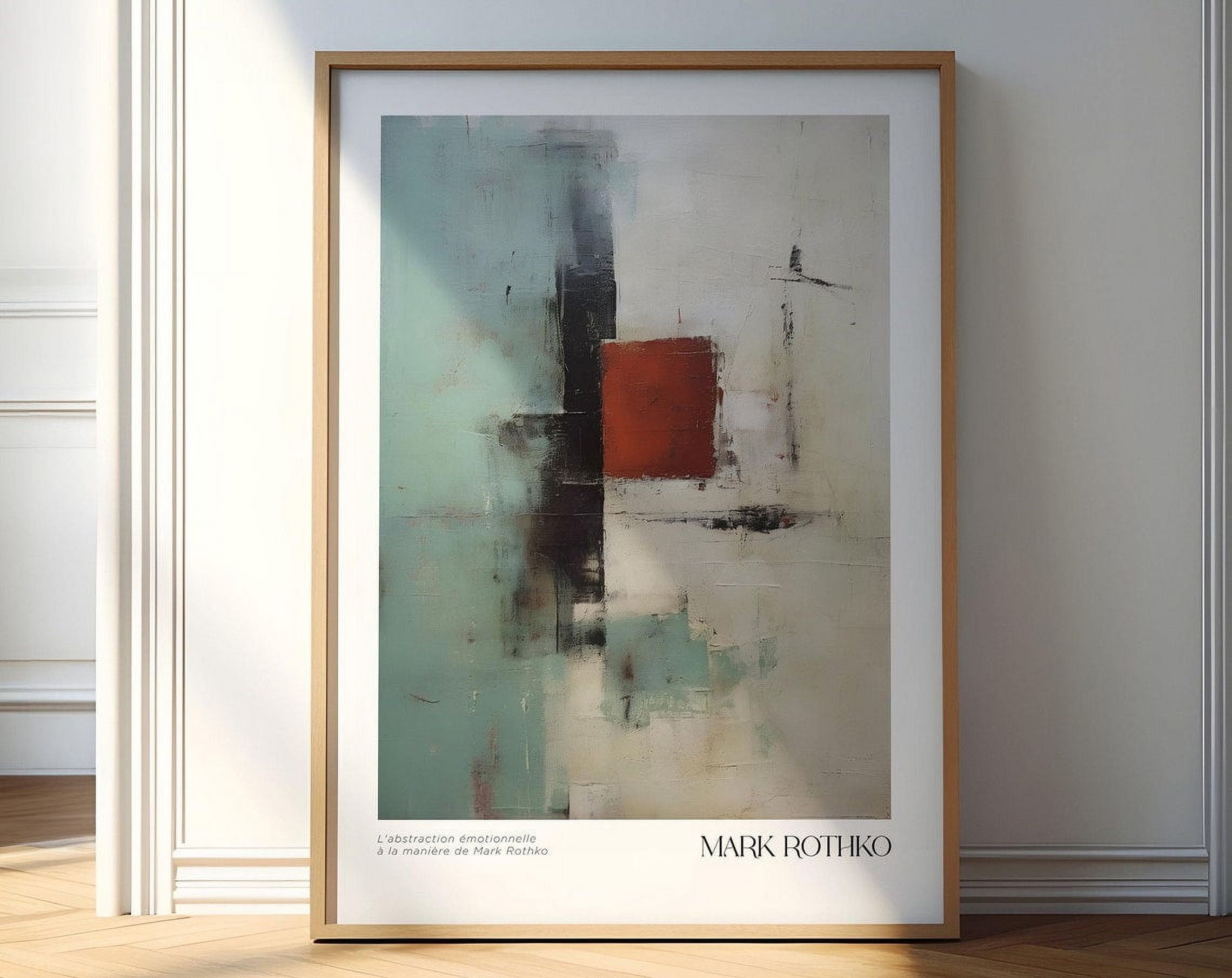 Mark Rothko Print, Large Wall Art, Modern Wall Art, Living Room Decor ...