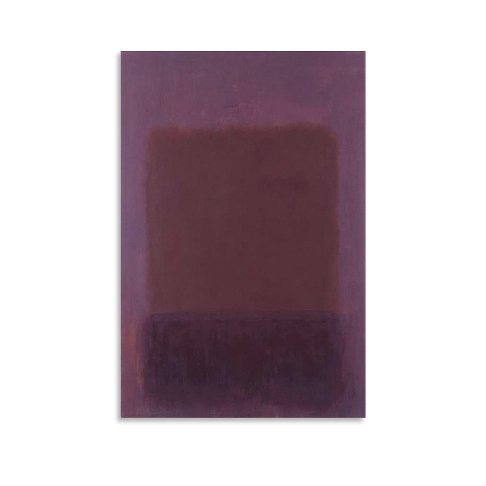 Mark Rothko Print Purple Brown 1957 Canvas Poster Wall Art Picture ...