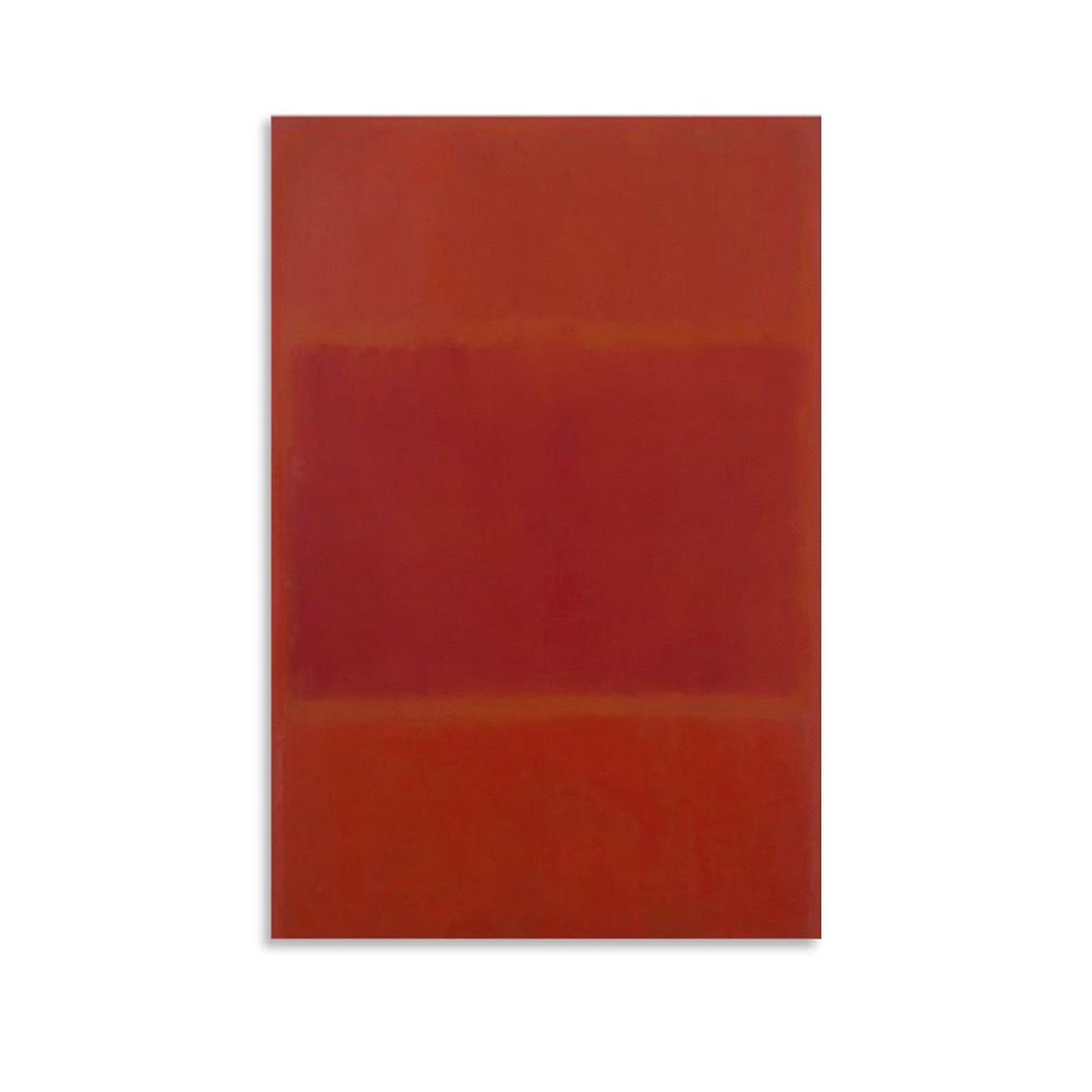 Mark Rothko Print Red And Orange 1955 Canvas Art Poster and Wall Art ...