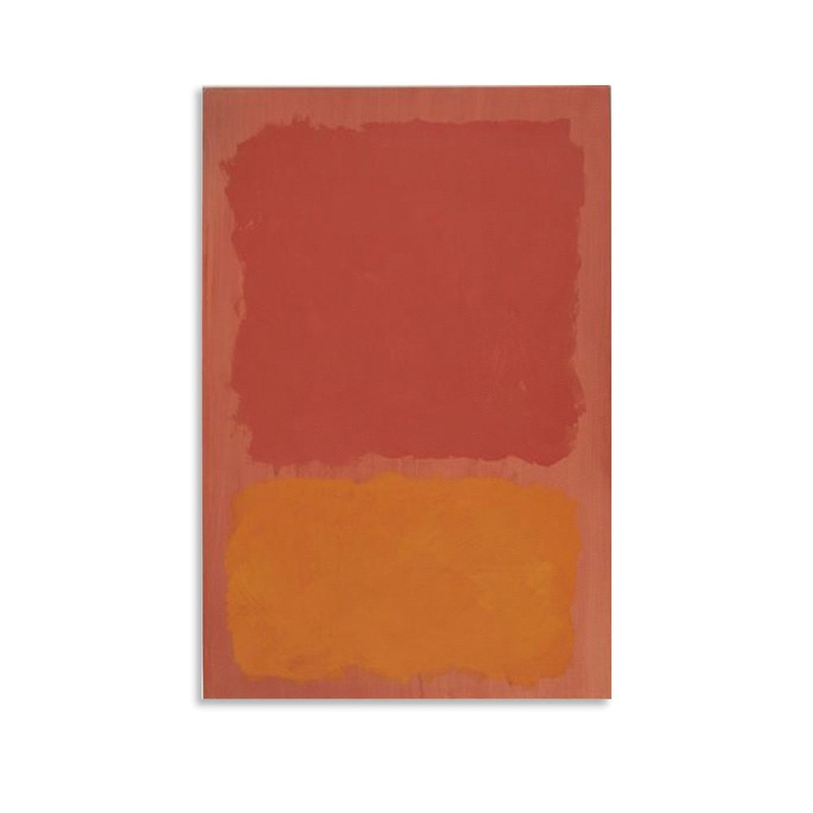 Mark Rothko Print Red And Orange on Salmon 1969 Room Aesthetic Poster ...