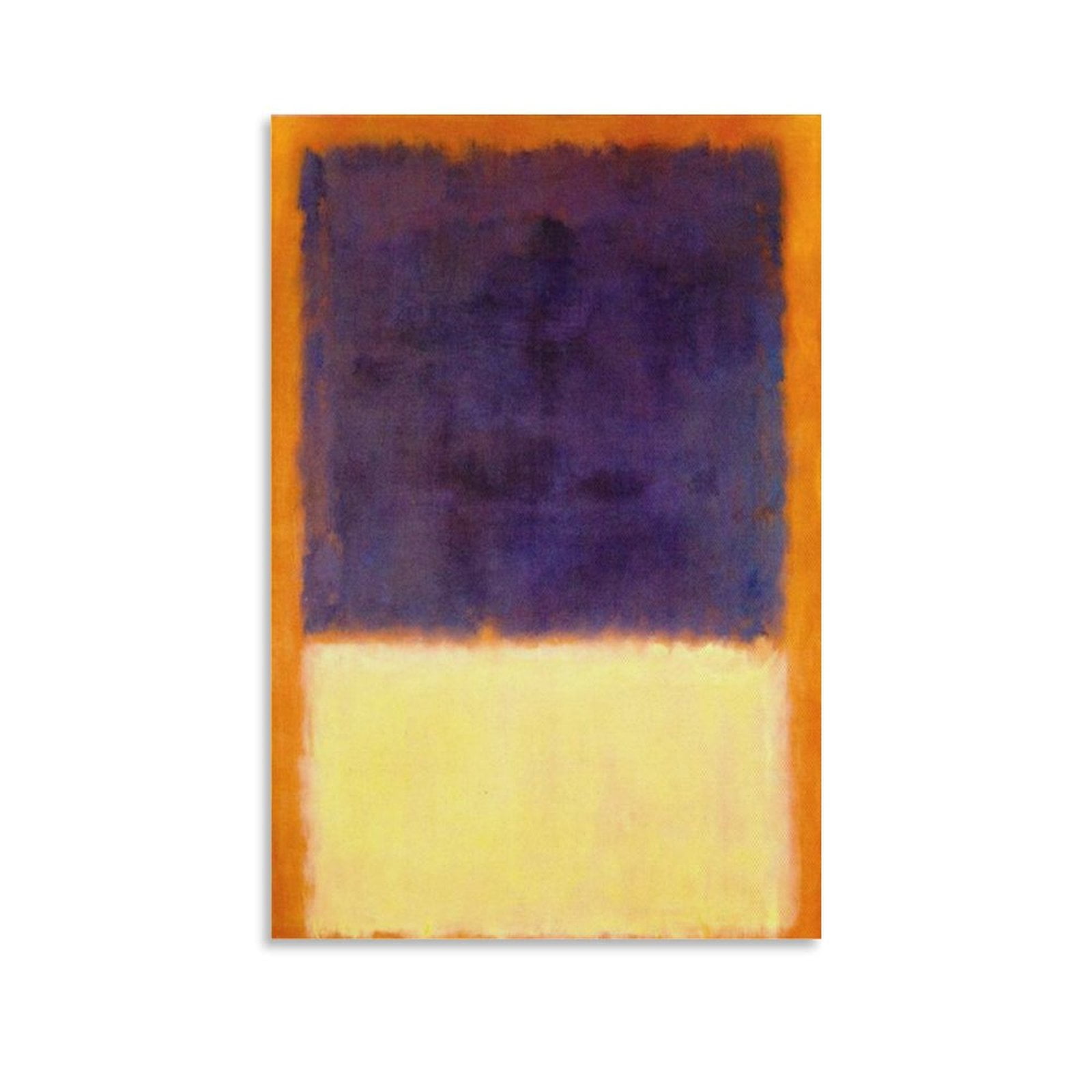 Mark Rothko Print Red Orange Tan And Purple 1954 Poster Cool Artworks ...