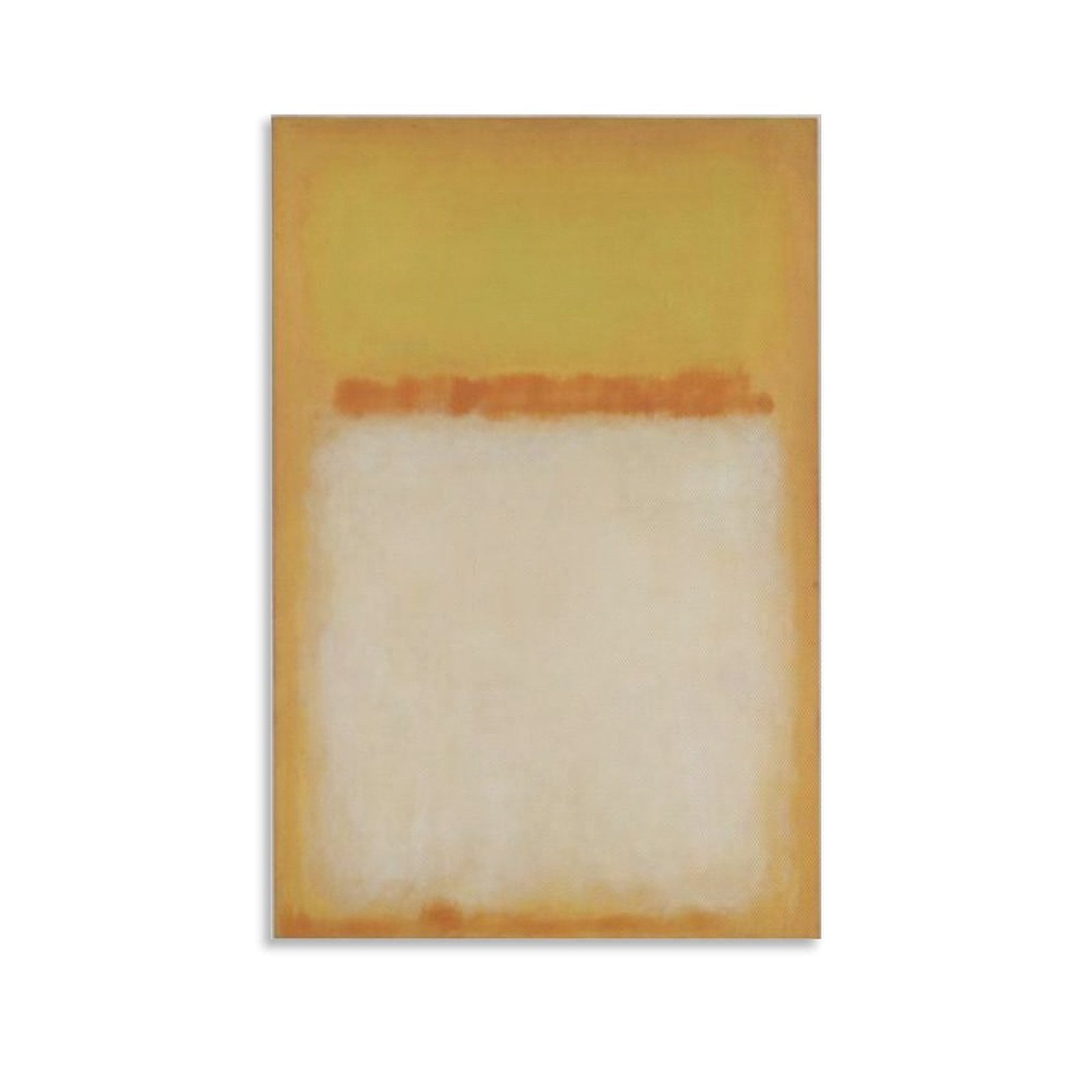 Mark Rothko Print Red Yellow White 1955 Poster Cool Artworks Painting ...